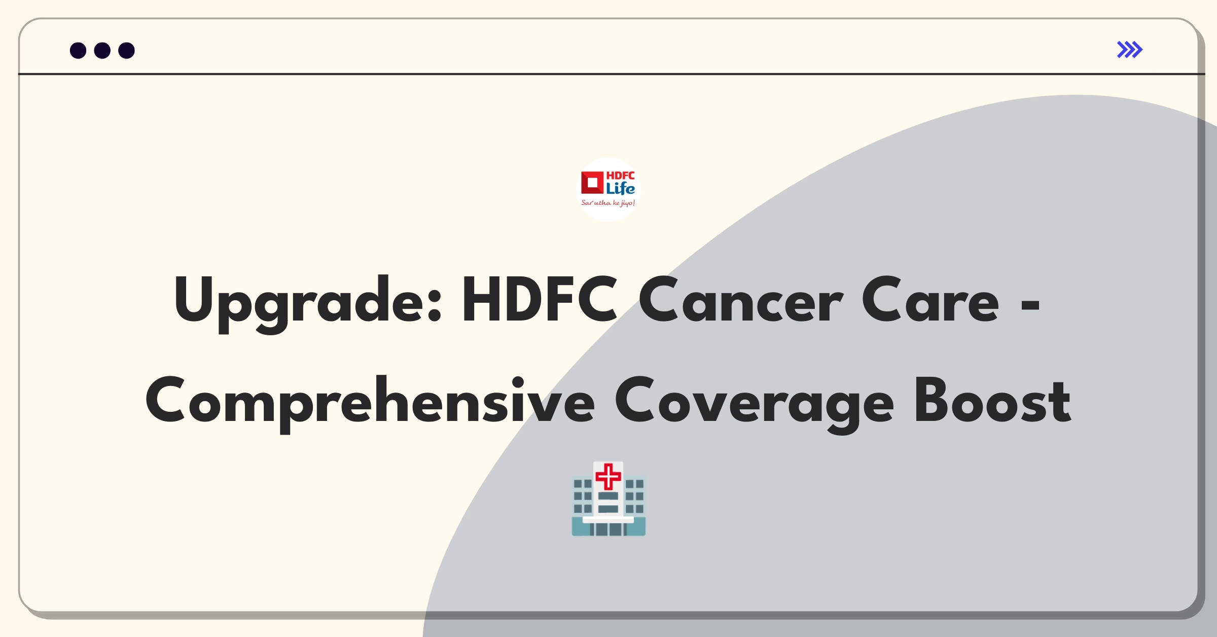 HDFC Life Cancer Care Improvement | Product Strategy Interview ...