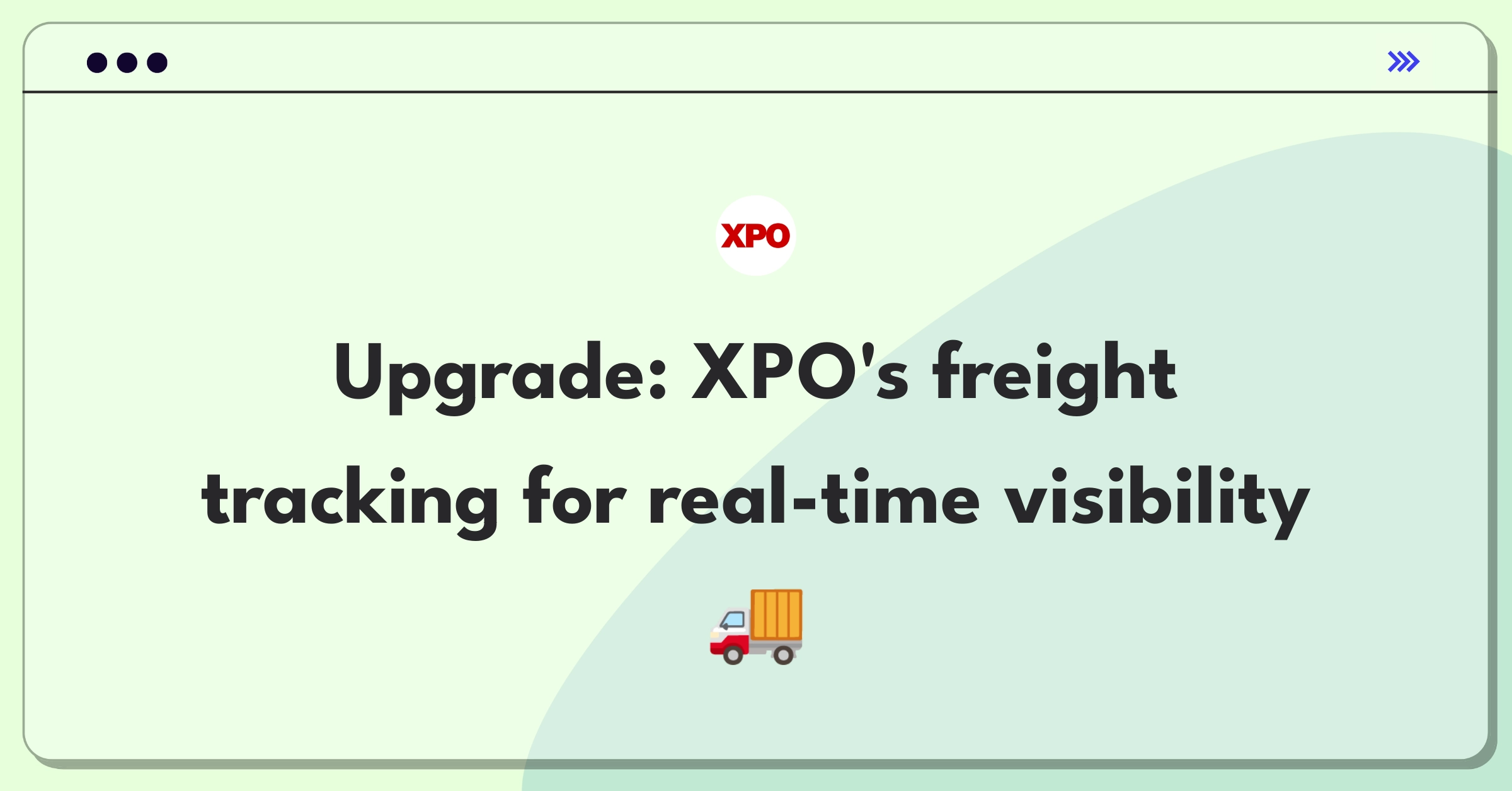 XPO Logistics Real-Time Tracking | Product Improvement Case - NextSprints