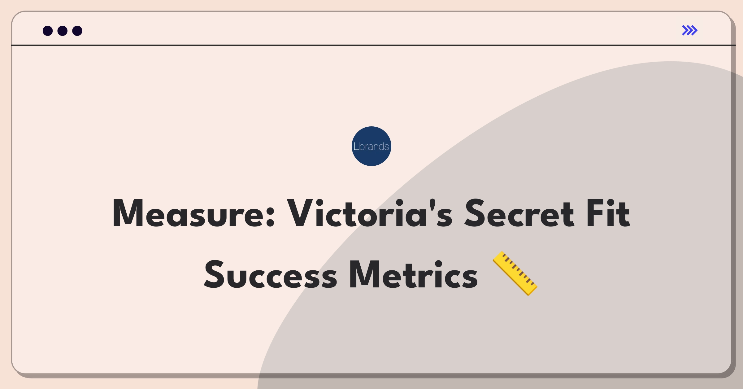 L Brands Bra Fitting Tool Success | Metrics Product Interview - NextSprints