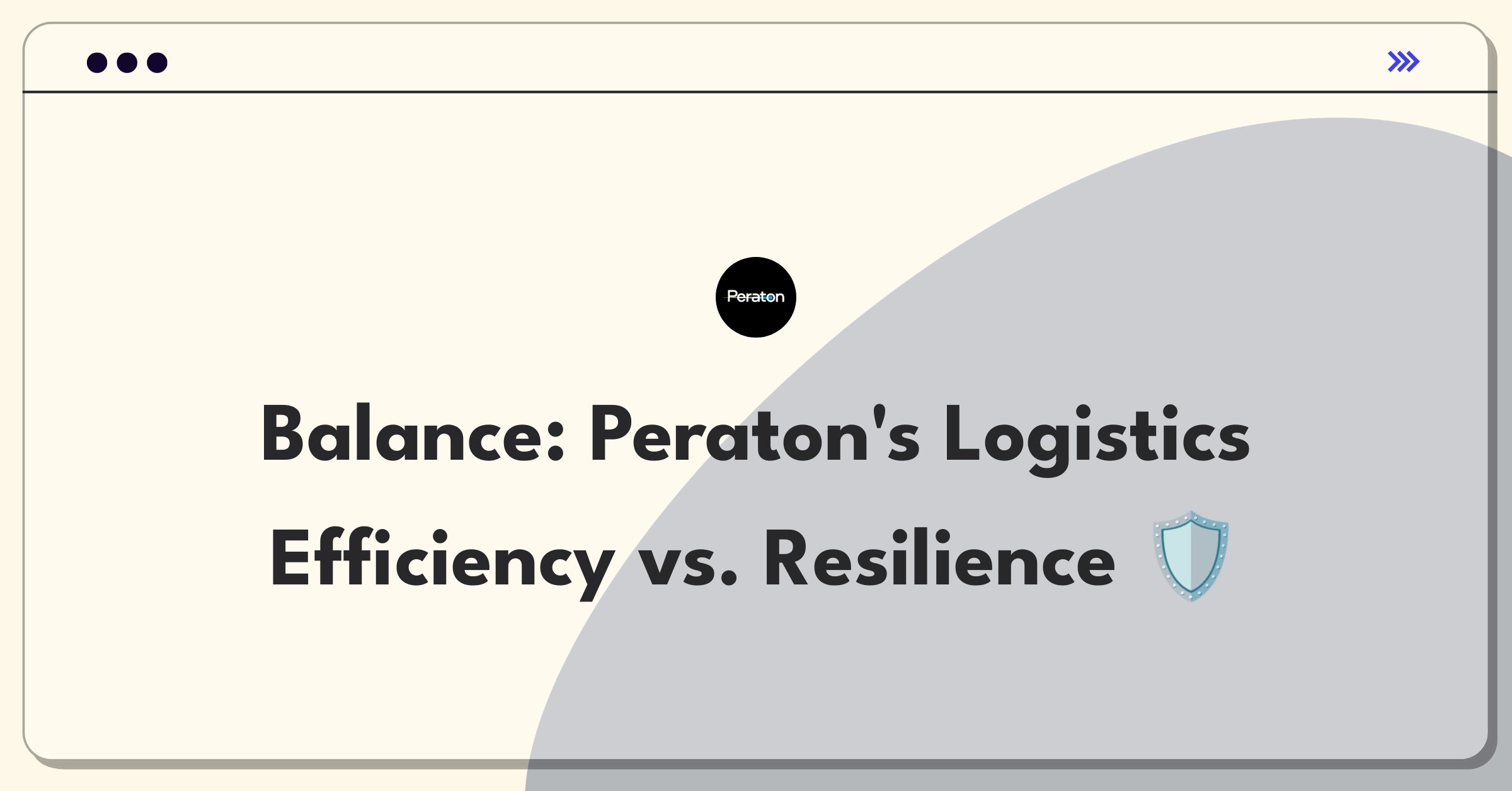 Peraton Supply Chain Optimization | Trade-Off Analysis - NextSprints