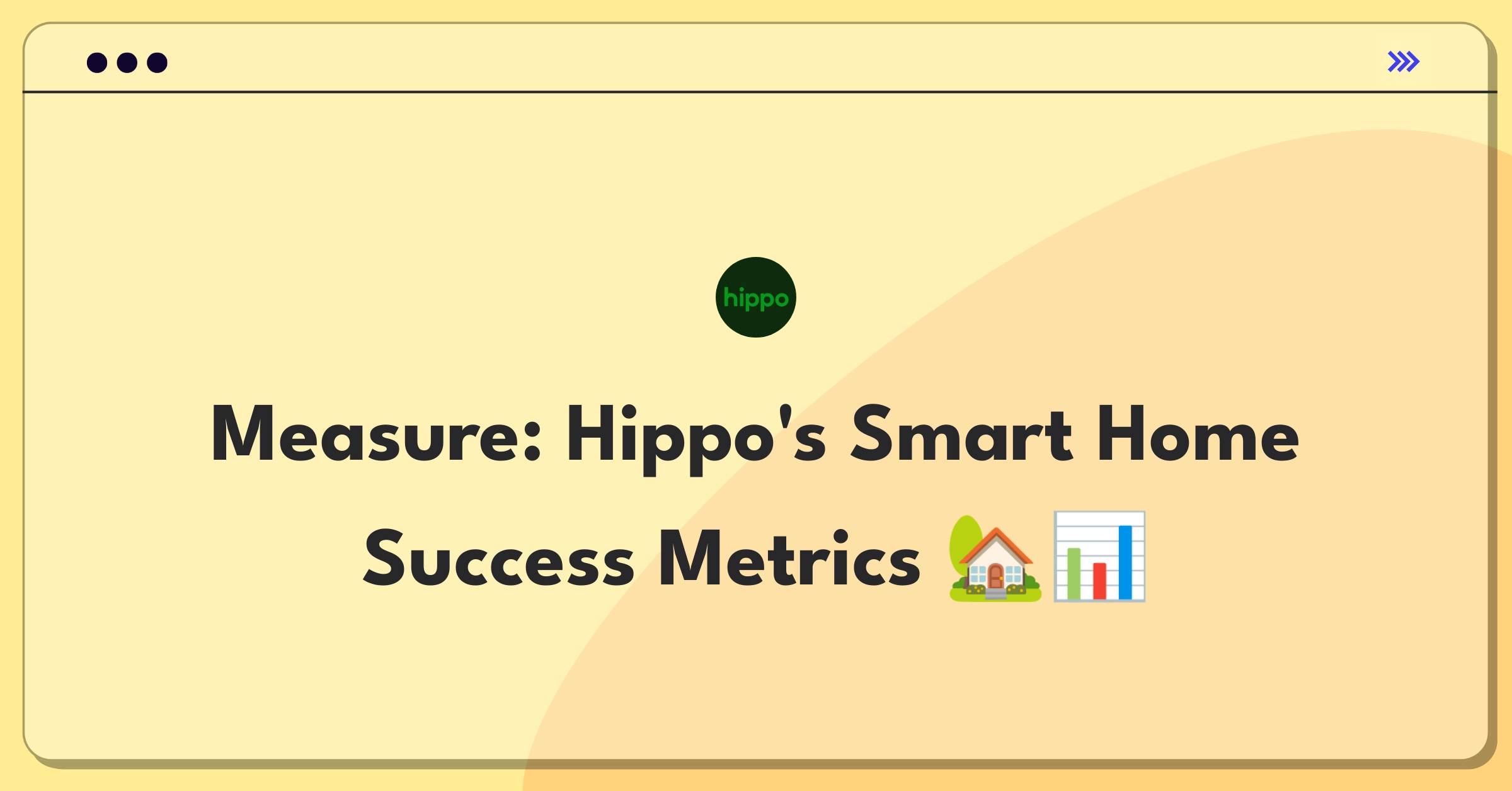 Hippo Smart Home Monitoring Success | Analytics Interview - NextSprints
