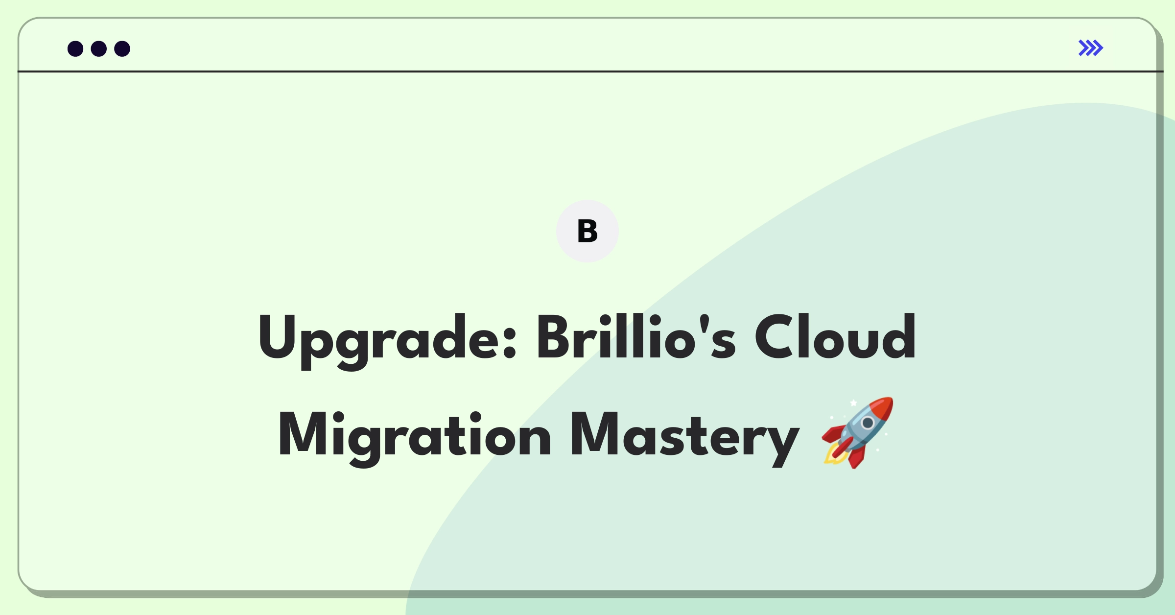 Brillio Cloud Migration Innovation | Product Improvement Case - NextSprints