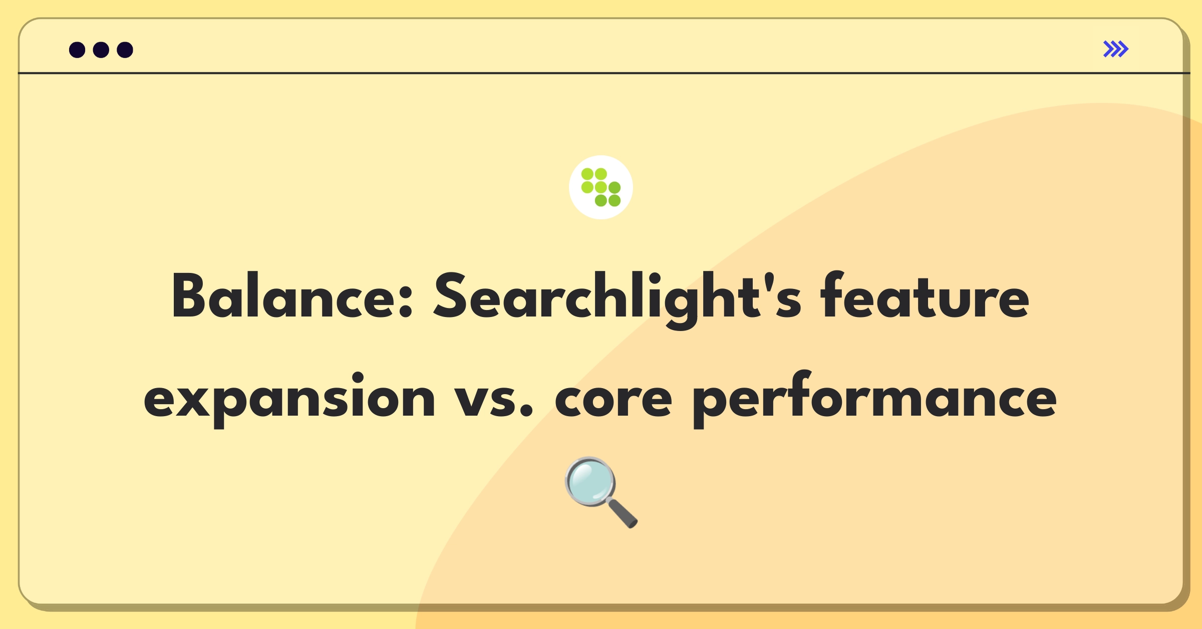 Conductor Searchlight Feature Prioritization | Product Tradeoff ...