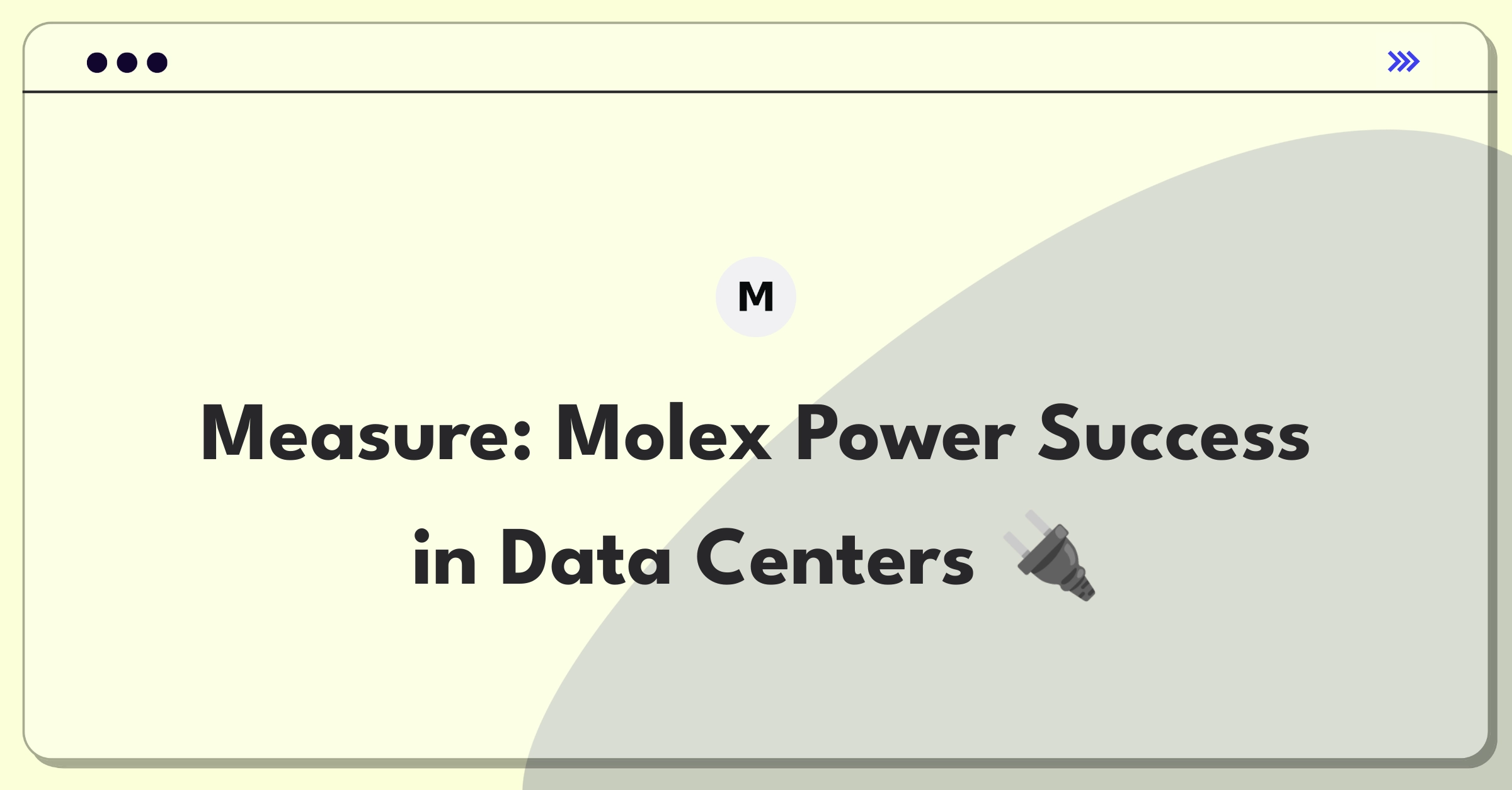 Molex Data Center Power Success | Metrics Product Interview - NextSprints