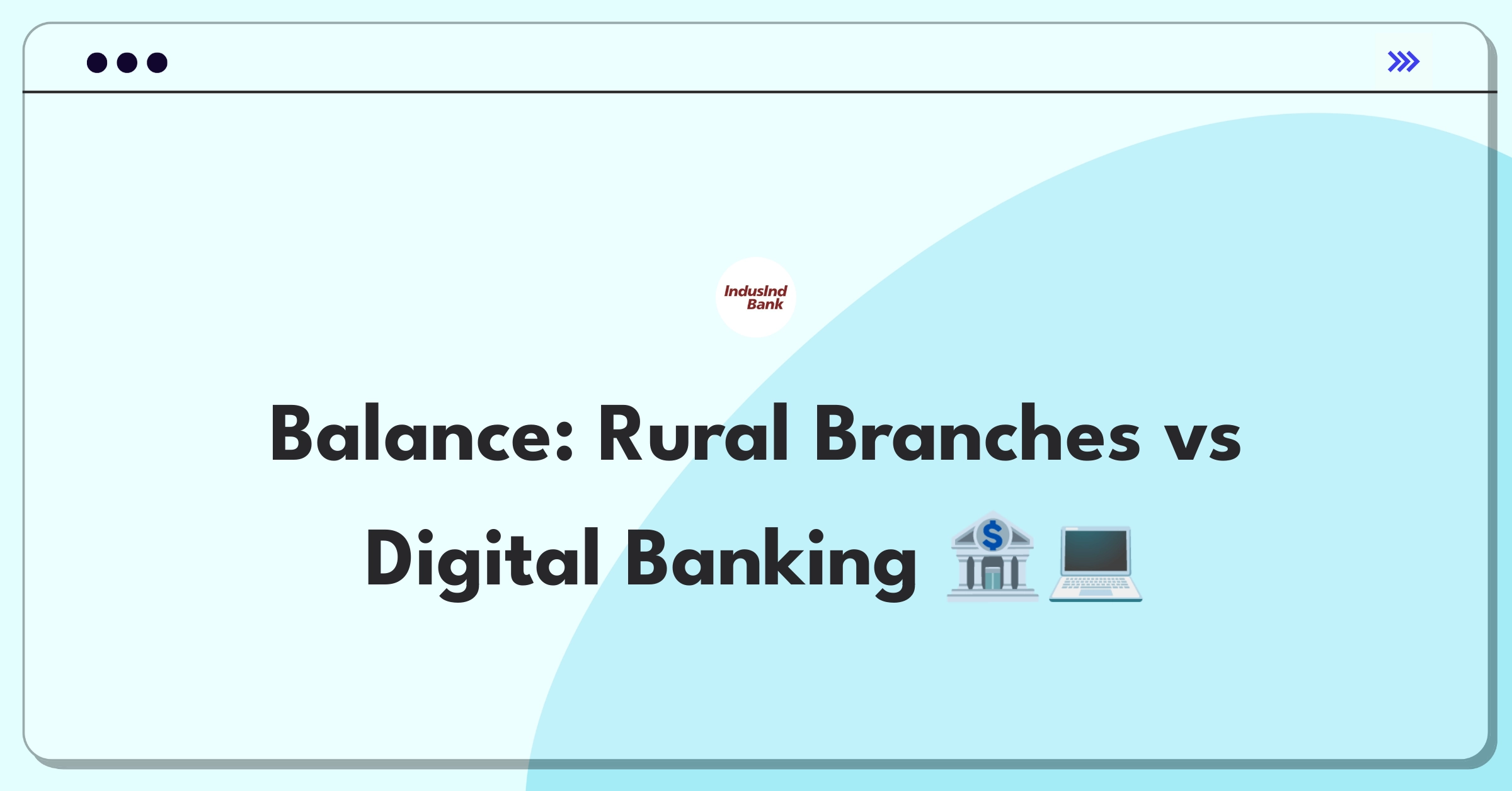 IndusInd Bank Rural vs Digital Tradeoff | Strategy Interview - NextSprints