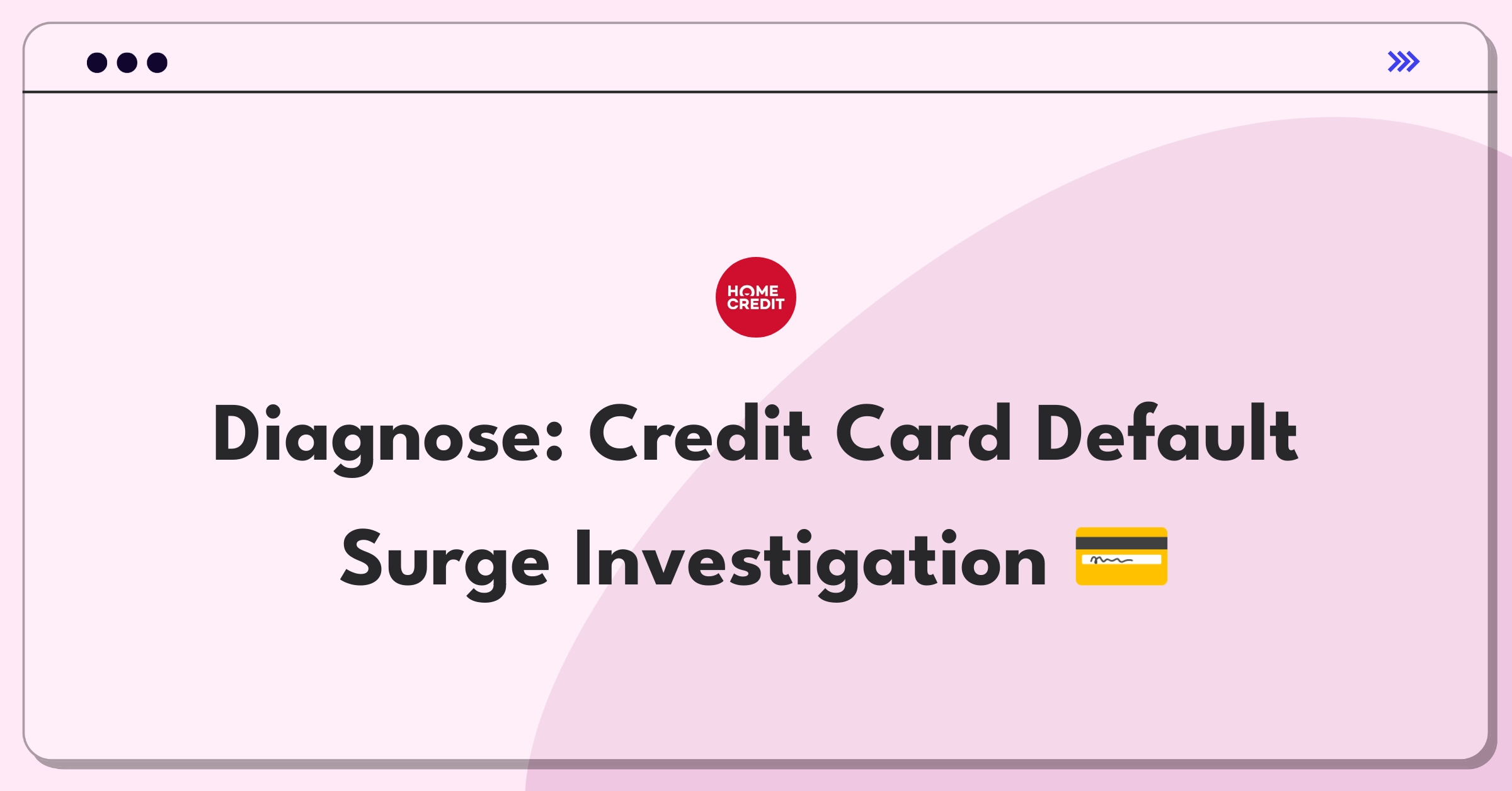 Home Credit Card Default Spike | RCA Product Interview - NextSprints