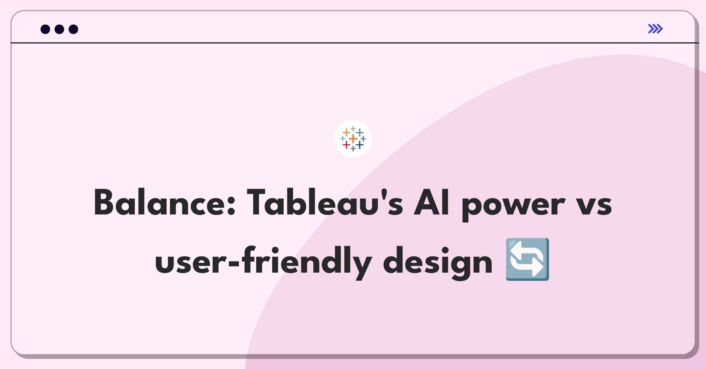 Tableau AI Features vs Usability | Product Trade-Off Interview ...
