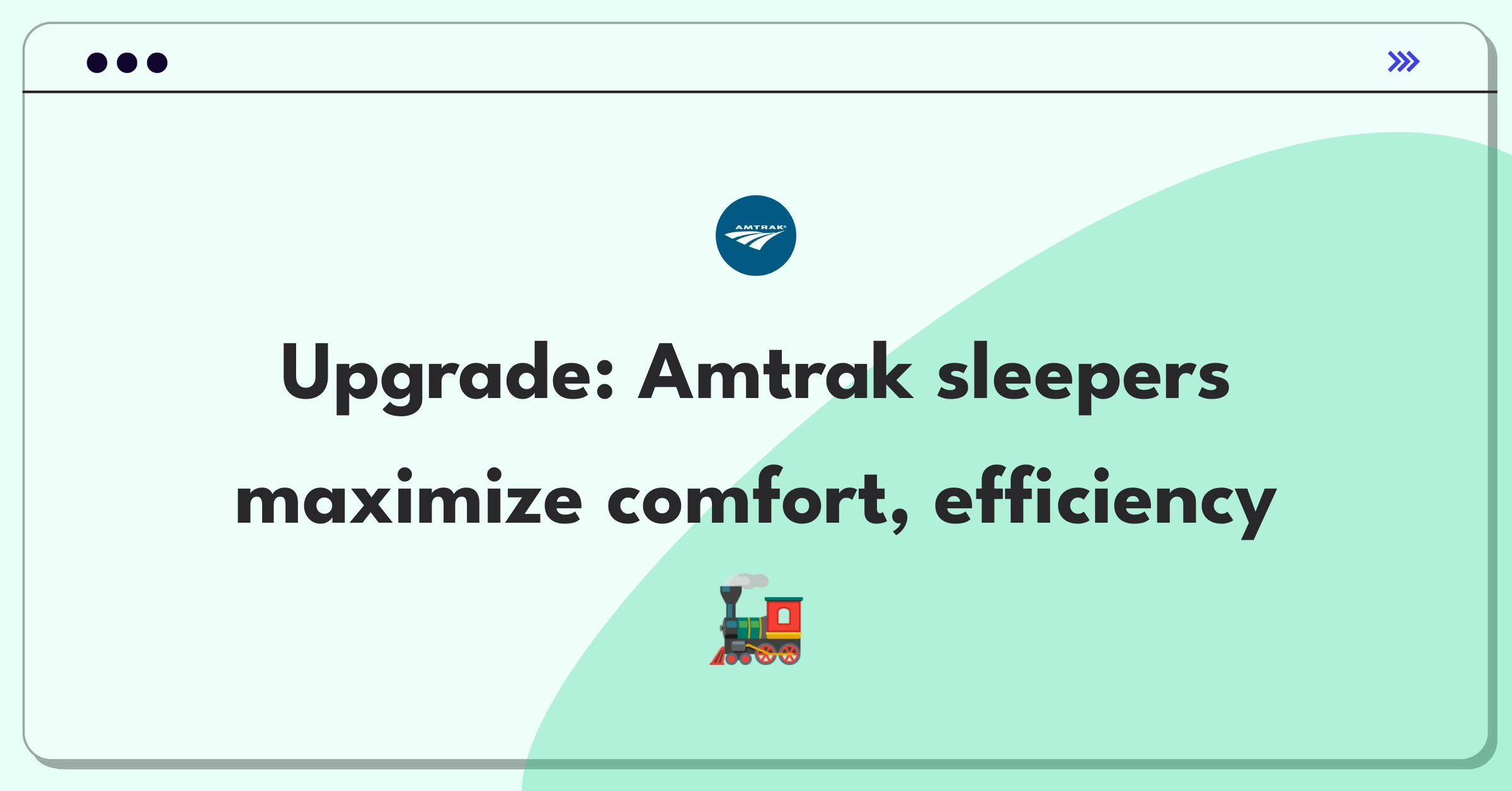 Amtrak Sleeper Car Redesign | Product Improvement Interview - NextSprints