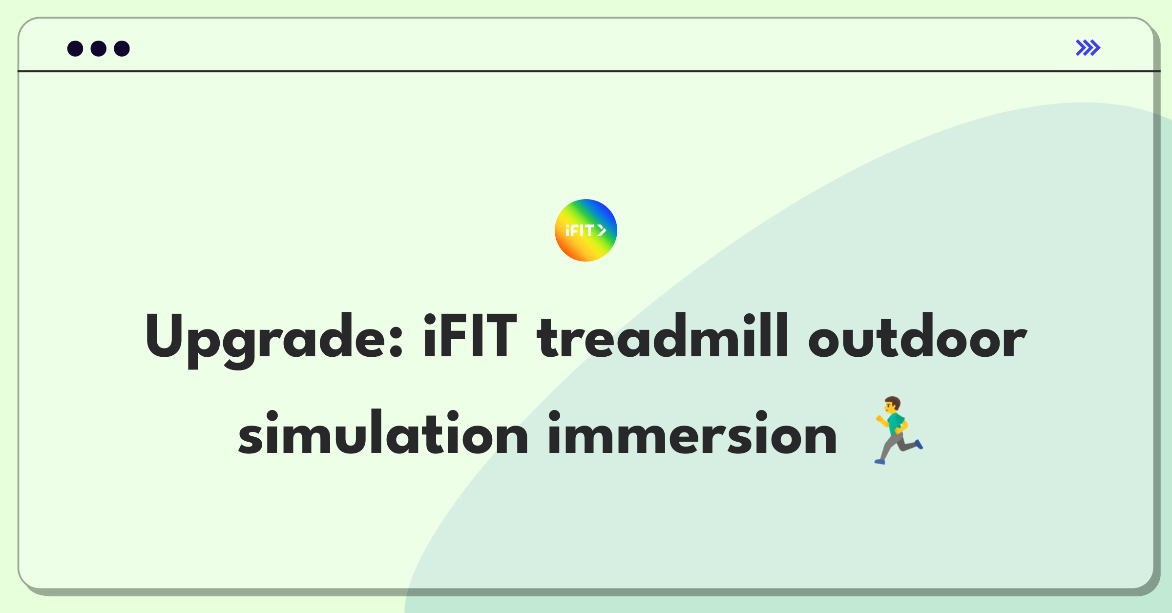 iFIT Outdoor Simulation Upgrade | Product Improvement Case - NextSprints