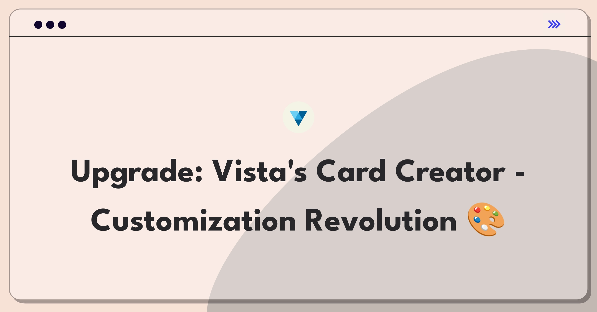 Vista Business Card Customization | Product Improvement Case - NextSprints