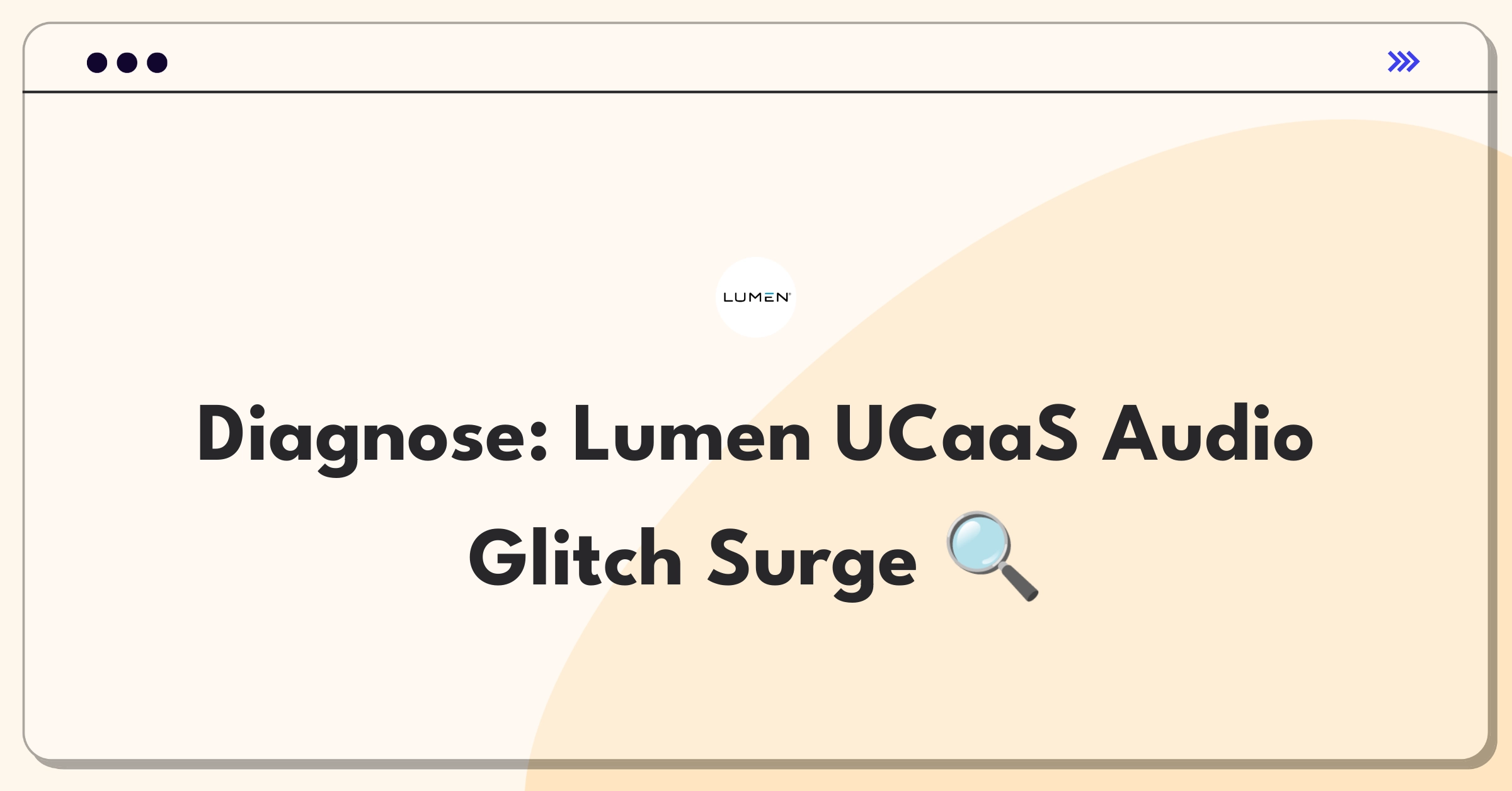 Lumen UCaaS Audio Quality Issues | Root Cause Analysis - NextSprints