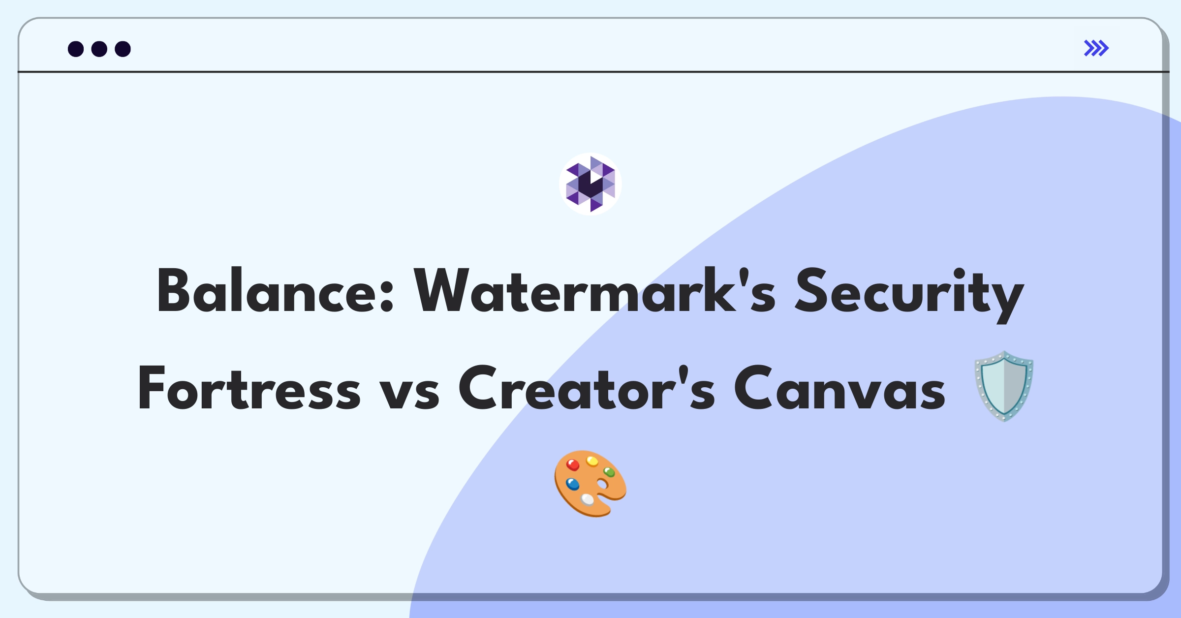 Watermark Security vs Usability | Product Trade-Off Interview - NextSprints