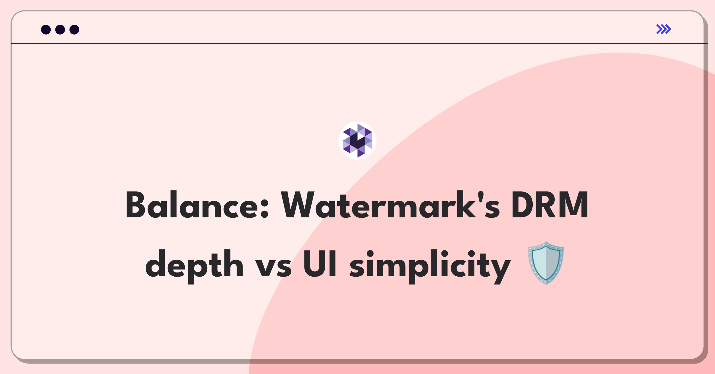 Watermark DRM vs UI Tradeoff | Product Strategy Interview - NextSprints