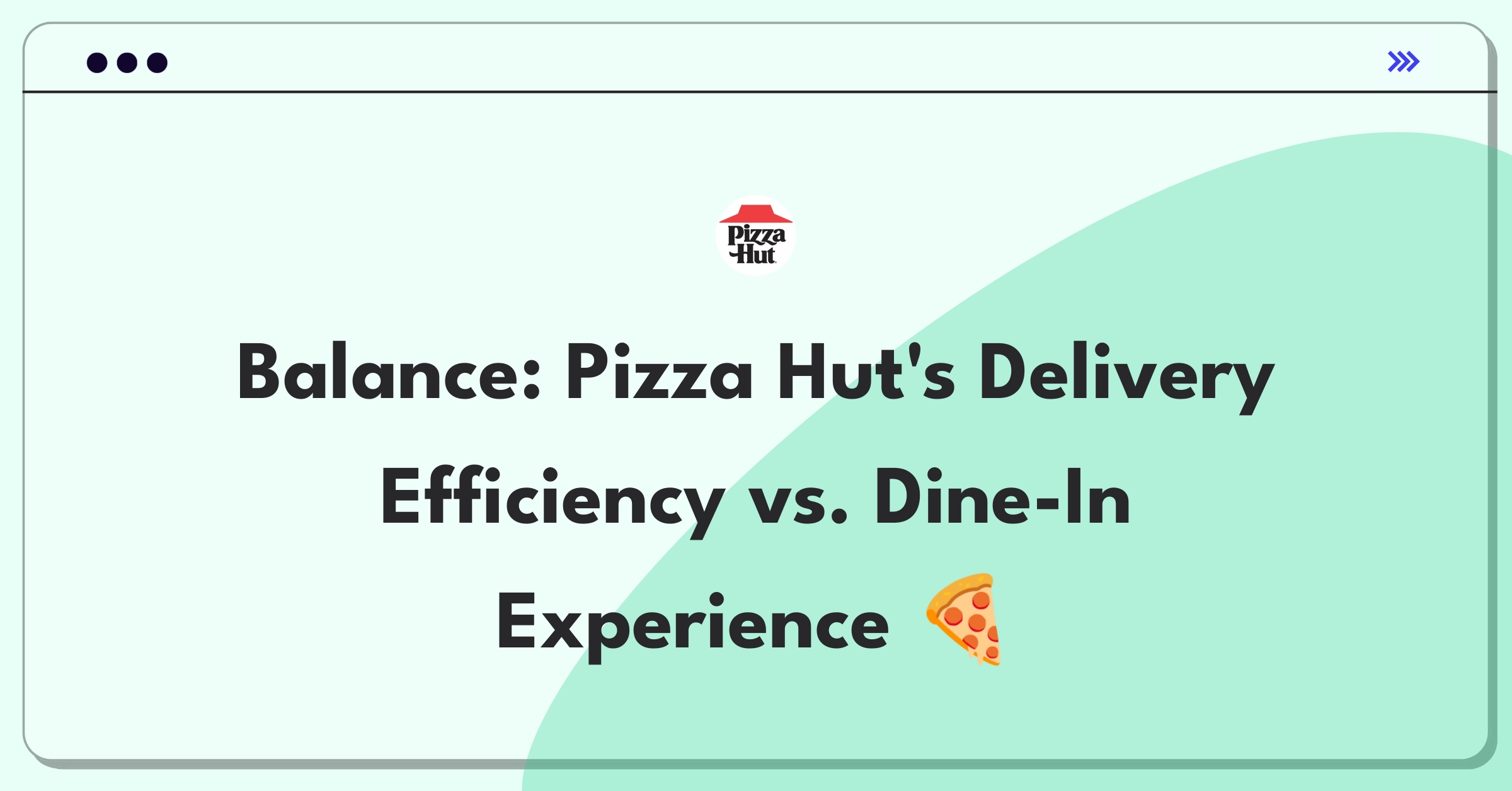Pizza Hut Delivery vs Dine-In | Product Trade-Off Challenge - NextSprints
