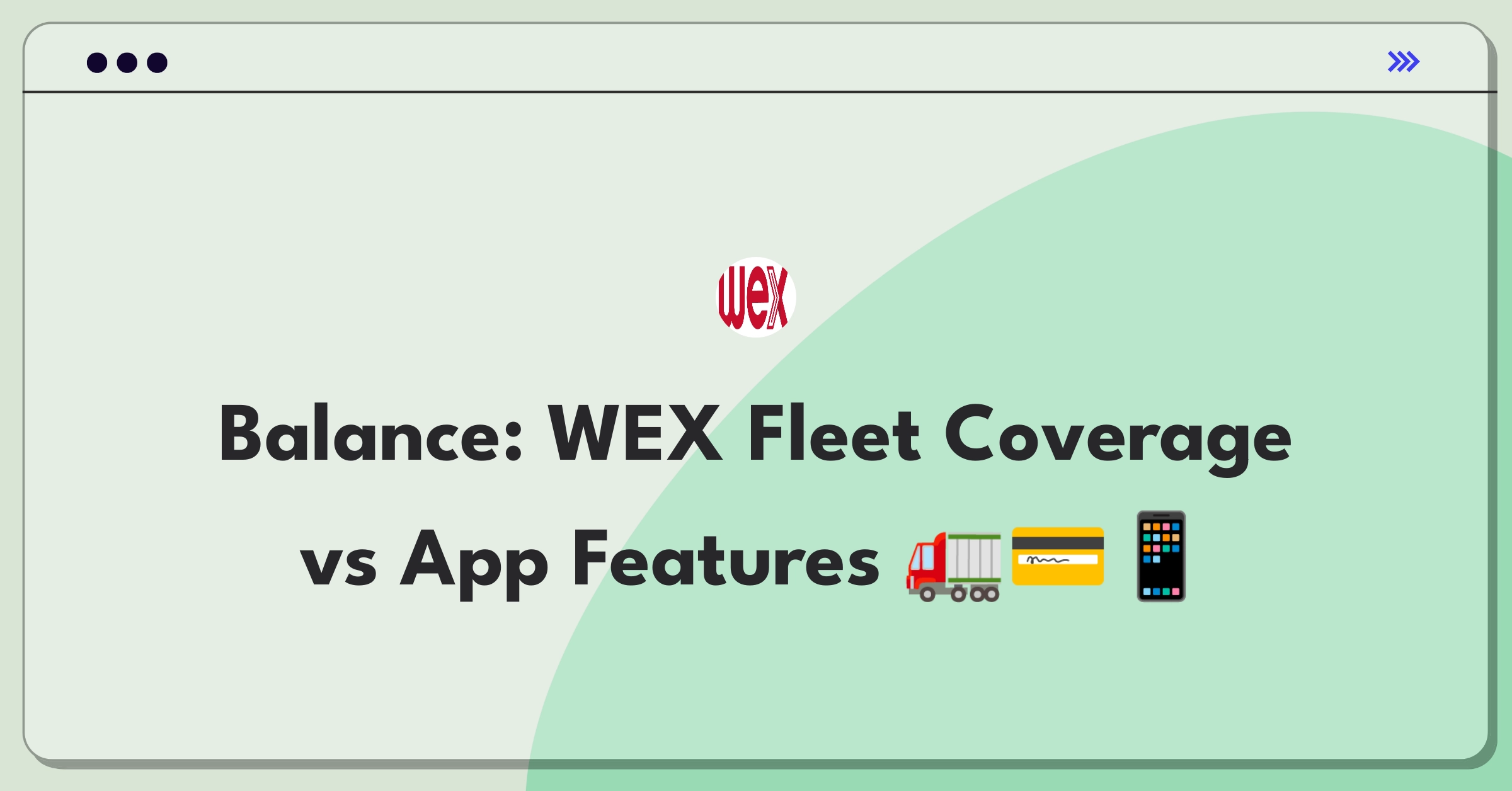 WEX Fleet Card vs App Features | Product Trade-Off Interview - NextSprints