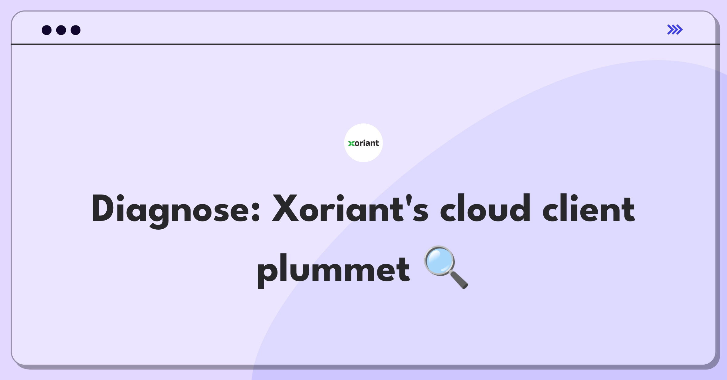 Xoriant Client Acquisition Drop | Product RCA Interview - NextSprints