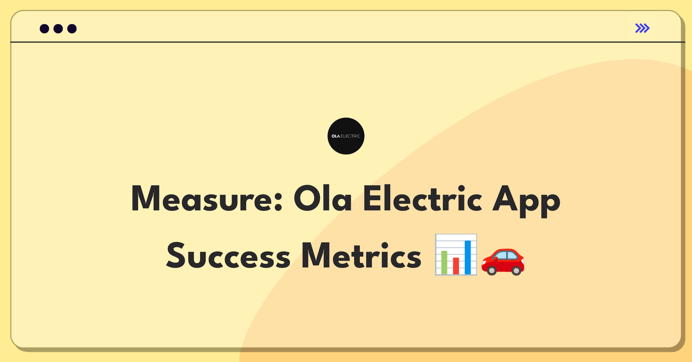 Ola Electric App Success Metrics | Product Analytics Interview ...