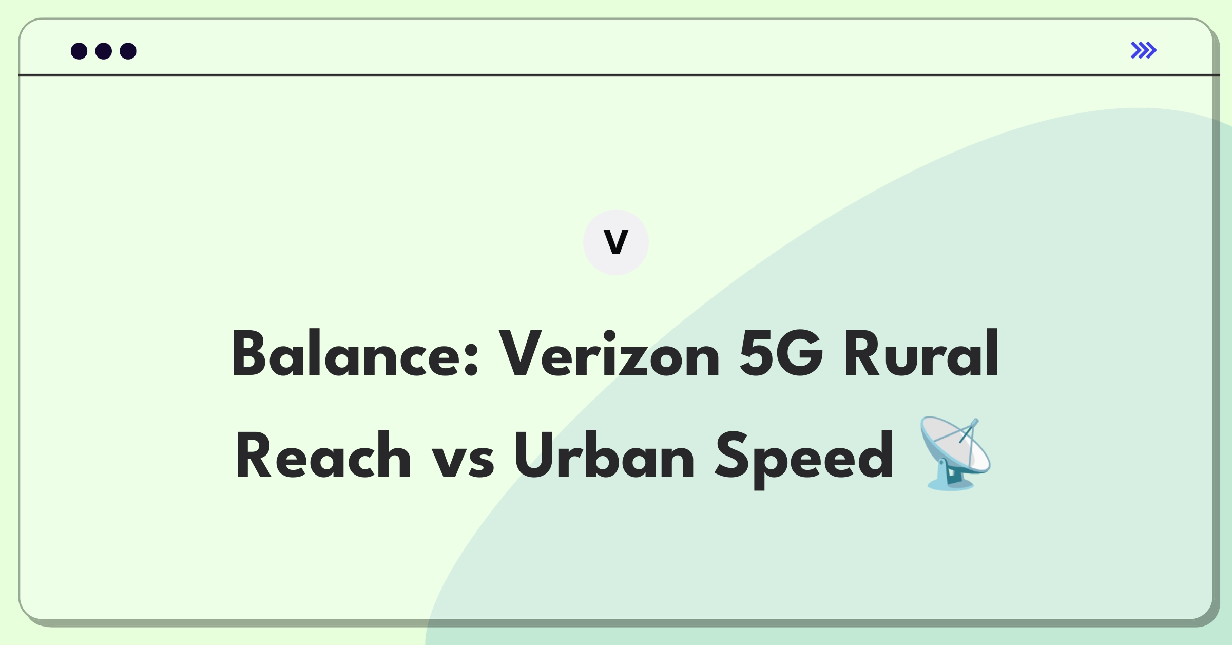 Verizon 5G Coverage Tradeoff | Product Strategy Interview - NextSprints