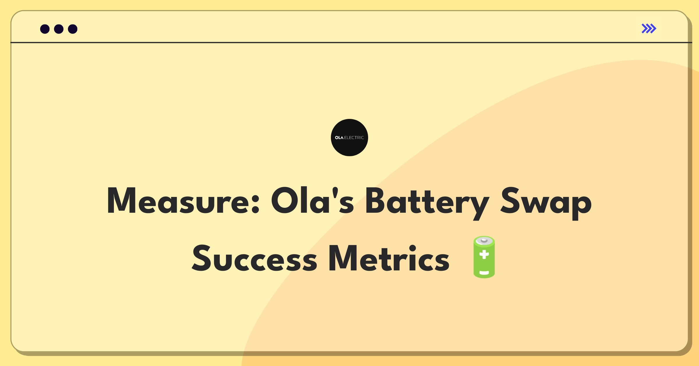 Ola Electric Battery Metrics | Product Success Metrics Case - NextSprints