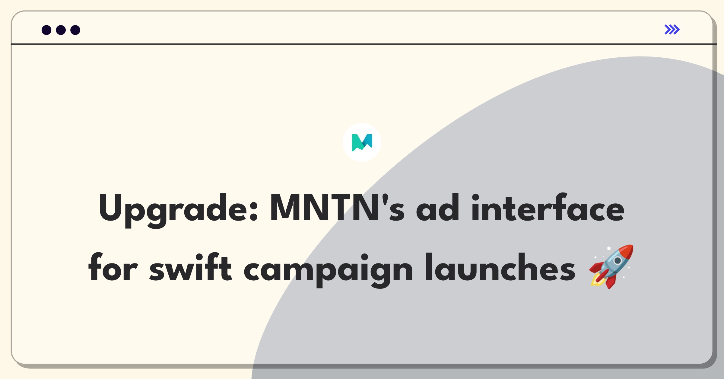 MNTN Ad Interface Improvement | Product Strategy Interview - NextSprints