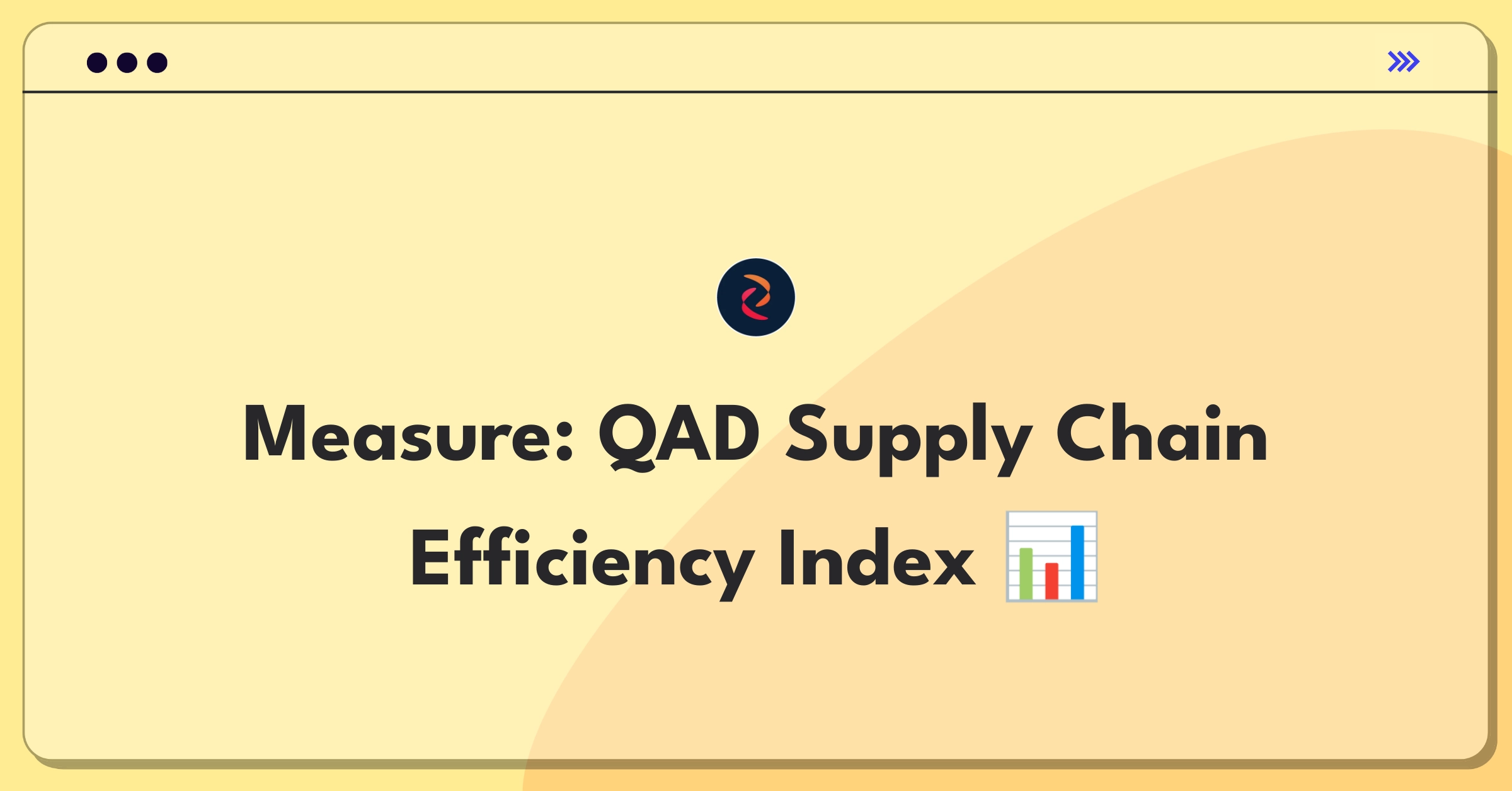 QAD Supply Chain Success Metrics | Product Analytics Interview - NextSprints