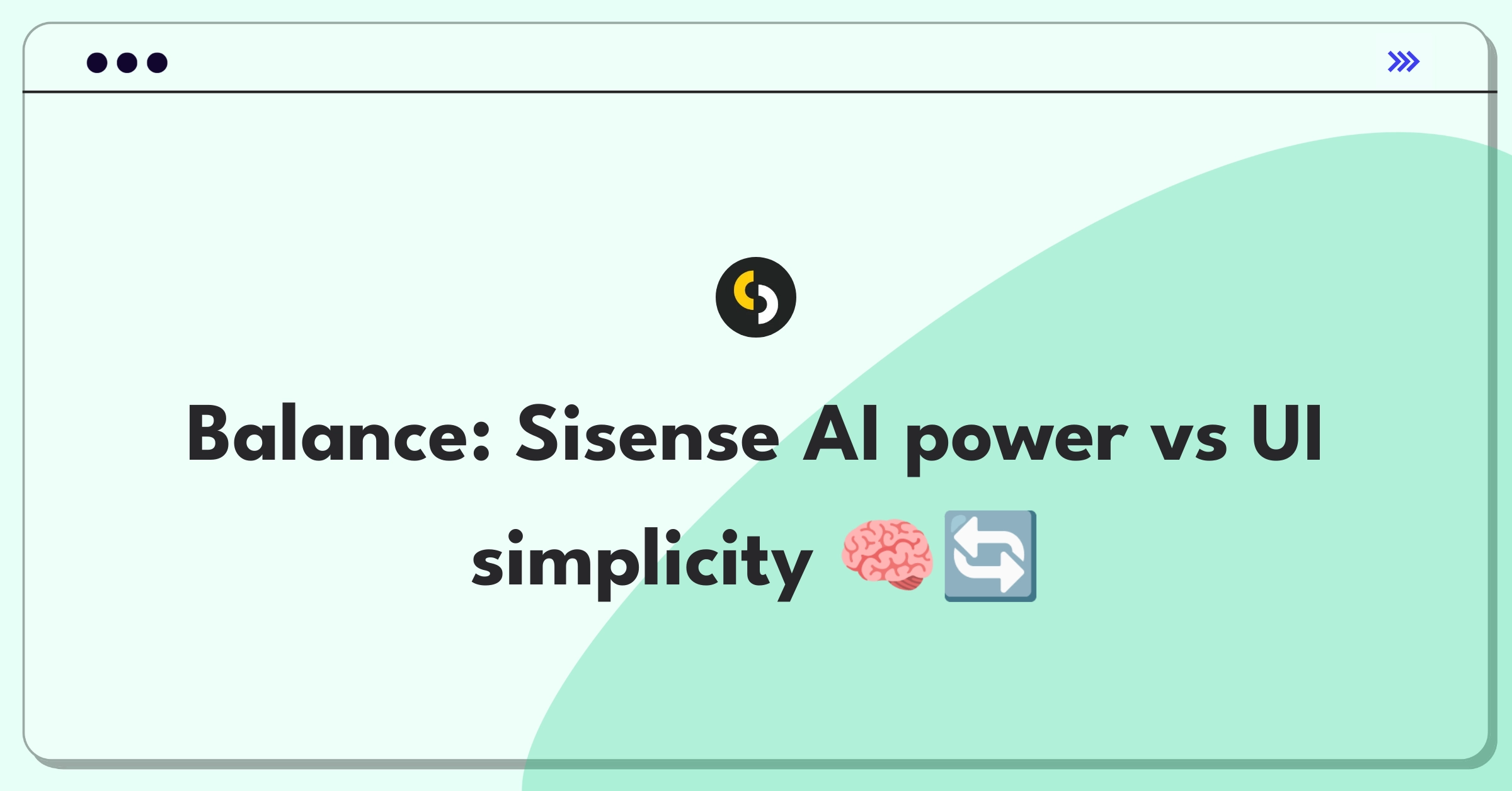 Sisense AI vs UI Simplification | Product Trade-Off Interview - NextSprints