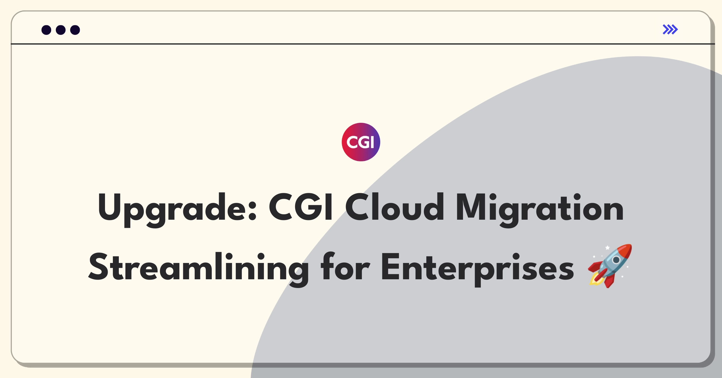 CGI Cloud Migration Streamlining | Product Improvement Case - NextSprints