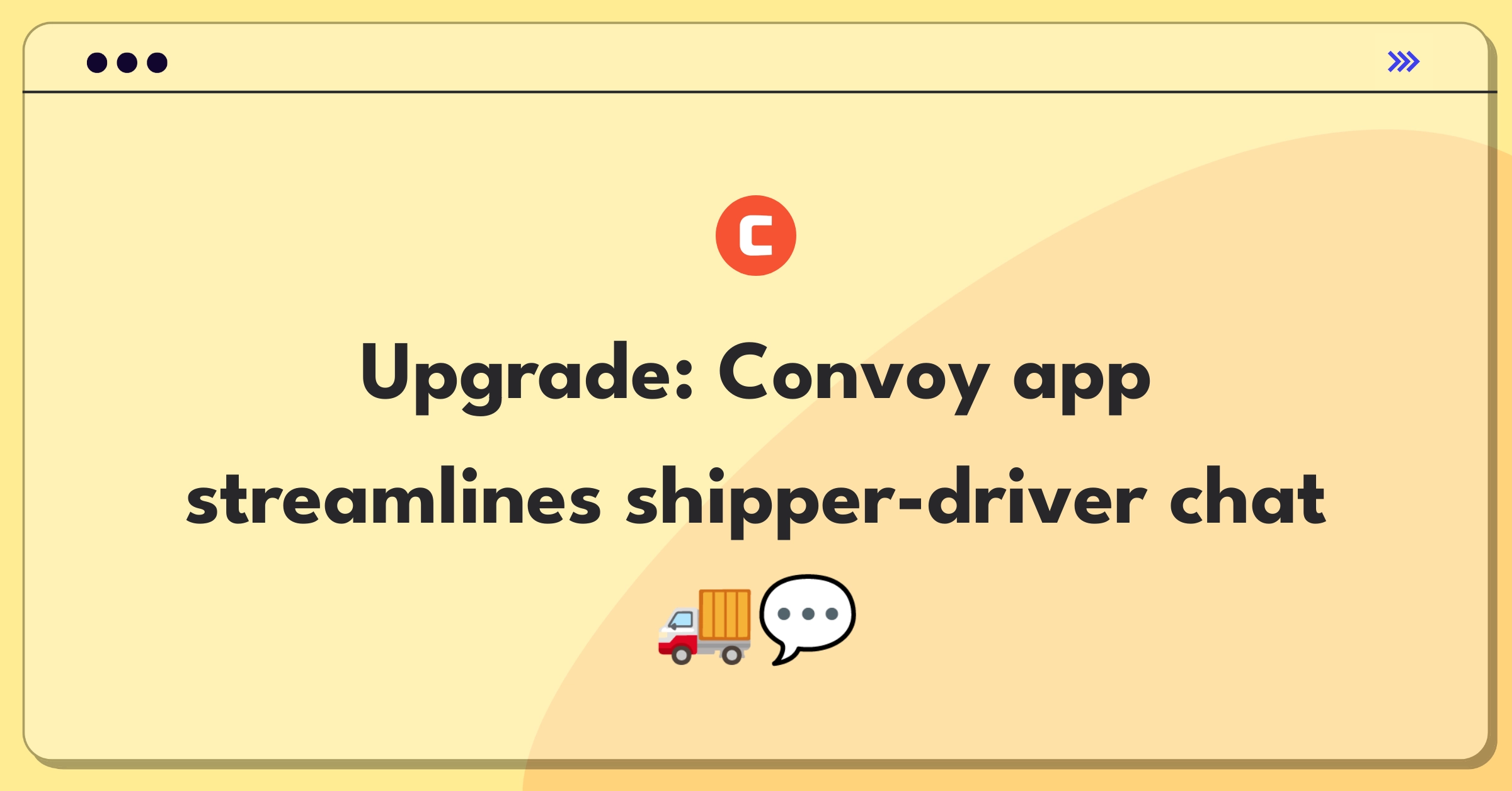 Convoy App Communication | Product Improvement Interview - NextSprints