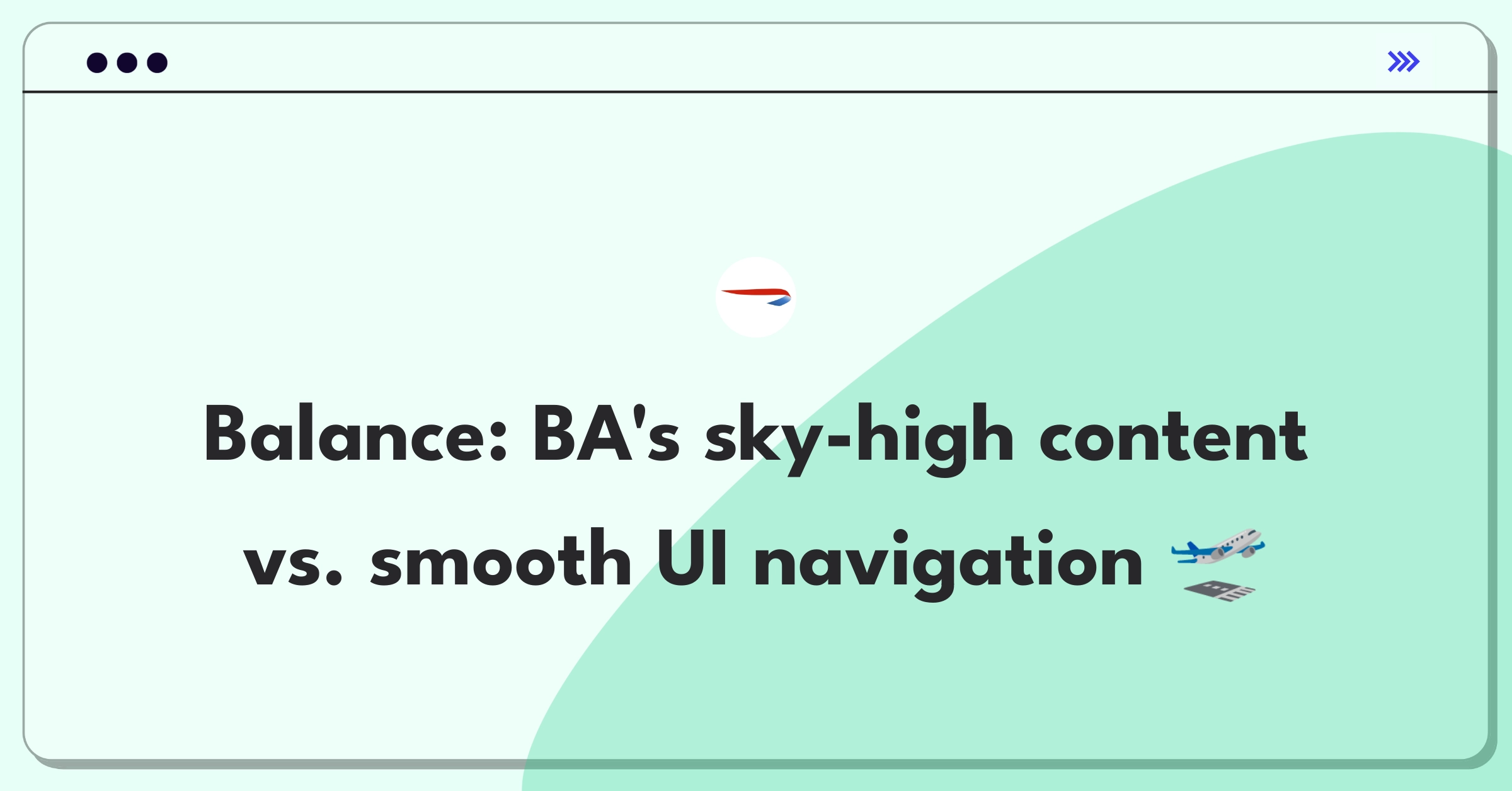 British Airways In-Flight Entertainment Tradeoff | Product Strategy ...