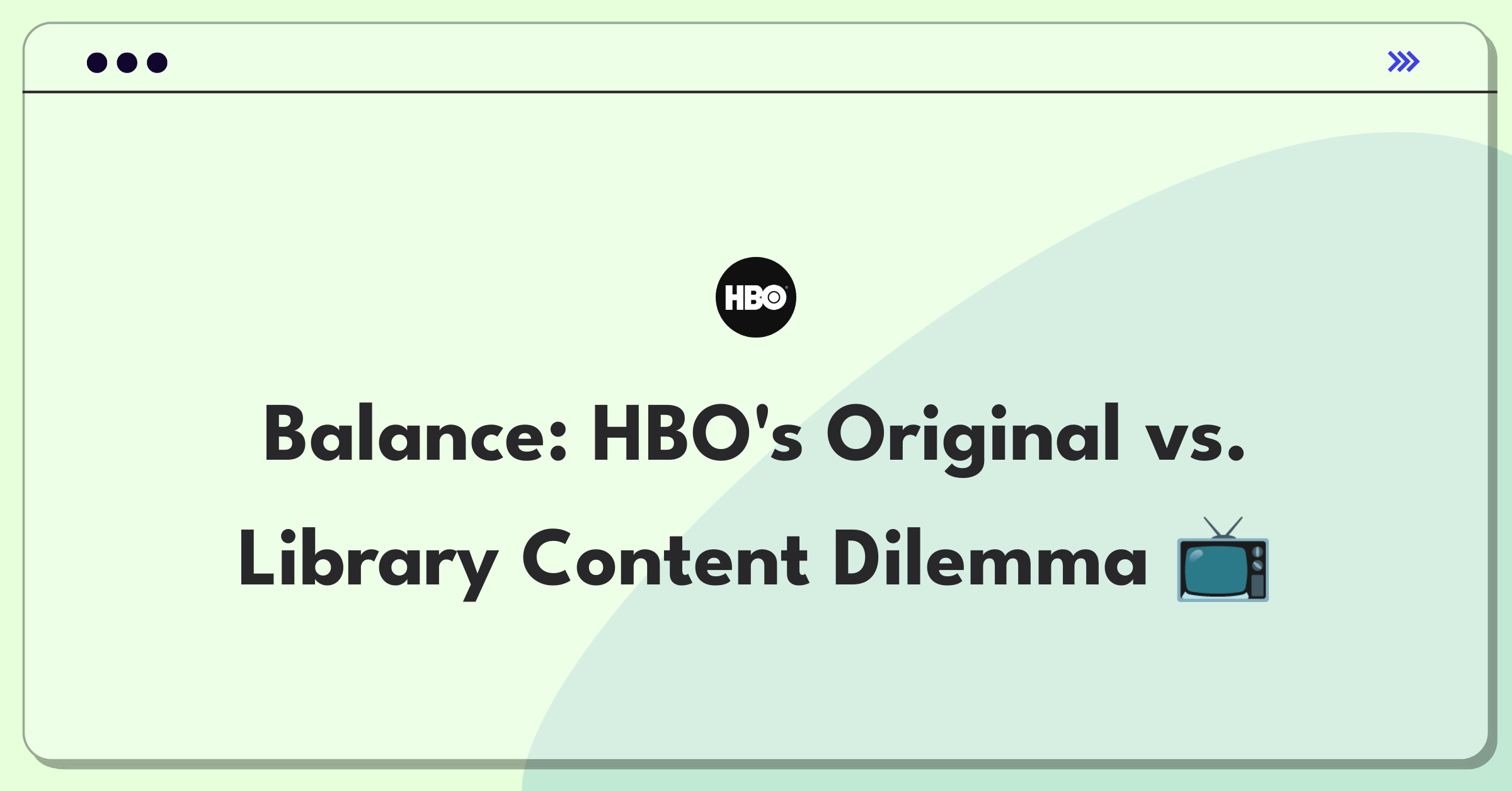 HBO Content Strategy Tradeoff | Product Decision Interview - NextSprints