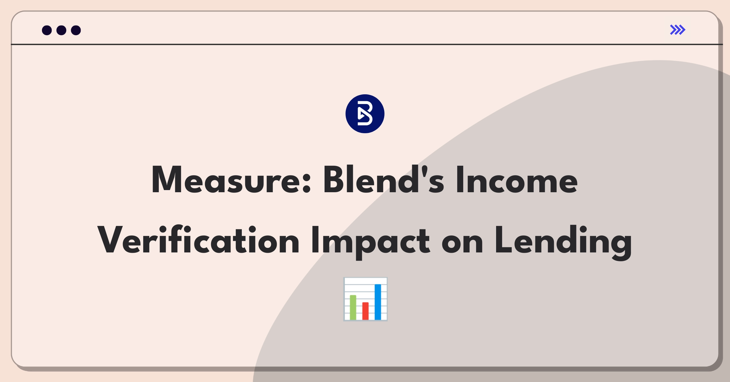 Blend Income Verification Success | Metrics Product Interview - NextSprints