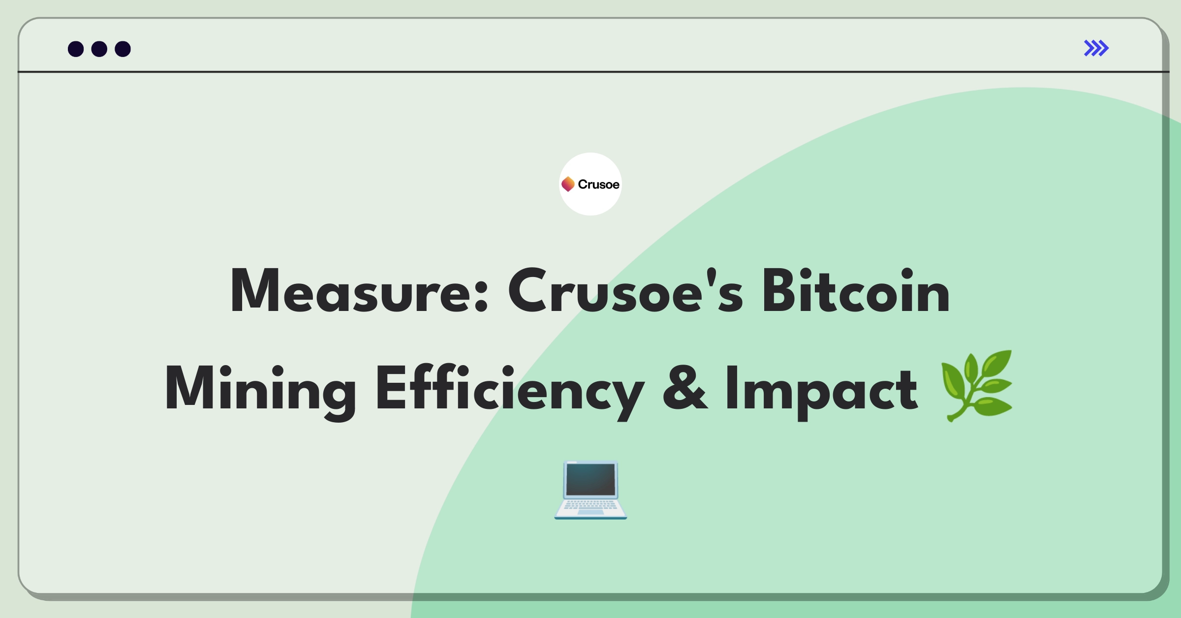 Crusoe Bitcoin Mining Metrics | Product Success Analysis - NextSprints