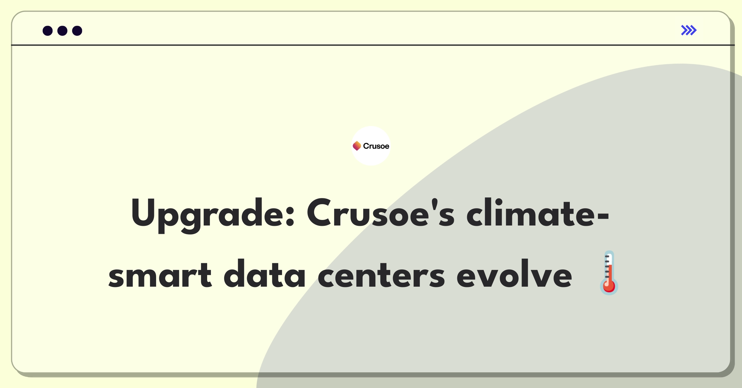 Crusoe Data Center Climate Adaptation | Product Improvement - NextSprints