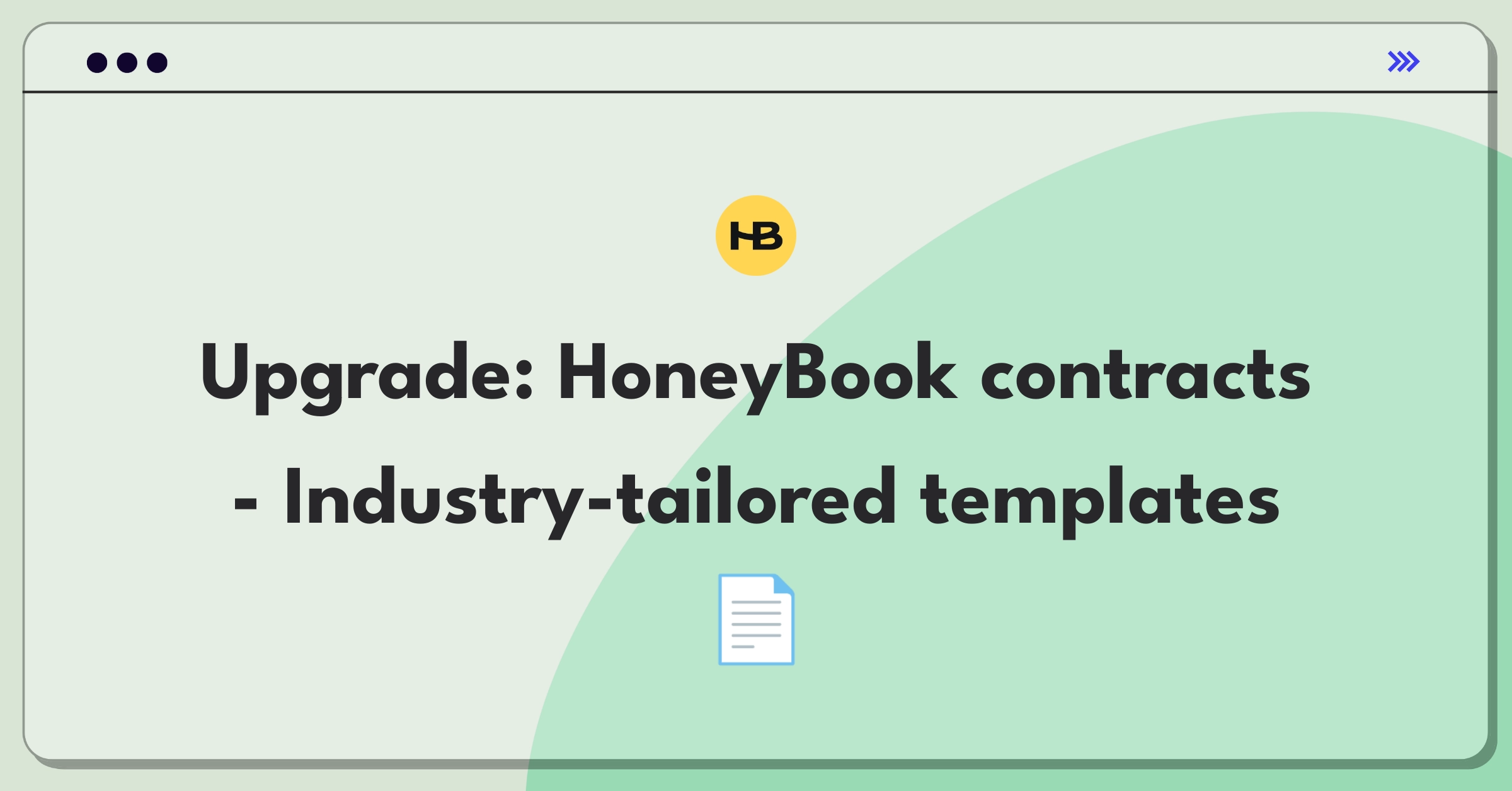 HoneyBook Contract Customization | Product Improvement Case - NextSprints
