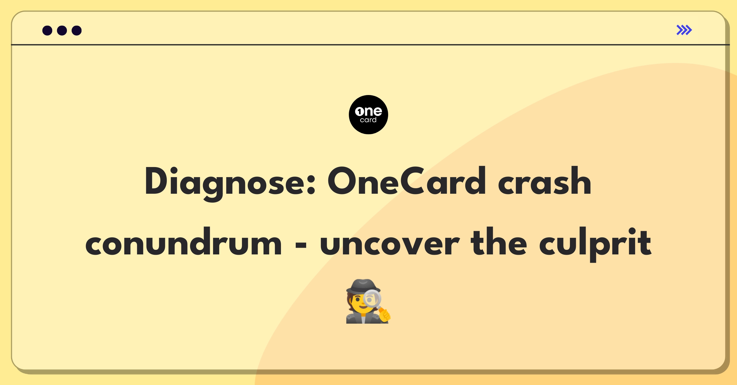 OneCard App Crash Spike | Root Cause Analysis Interview - NextSprints