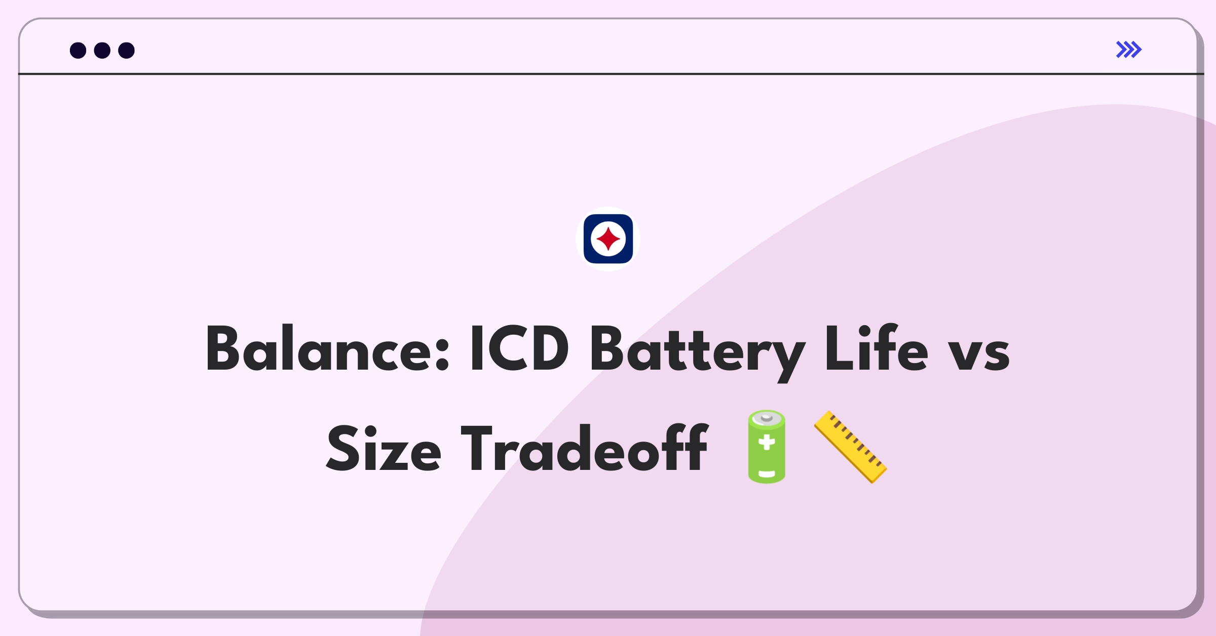 MicroPort CRM Battery vs Size Tradeoff | Product Strategy Case ...
