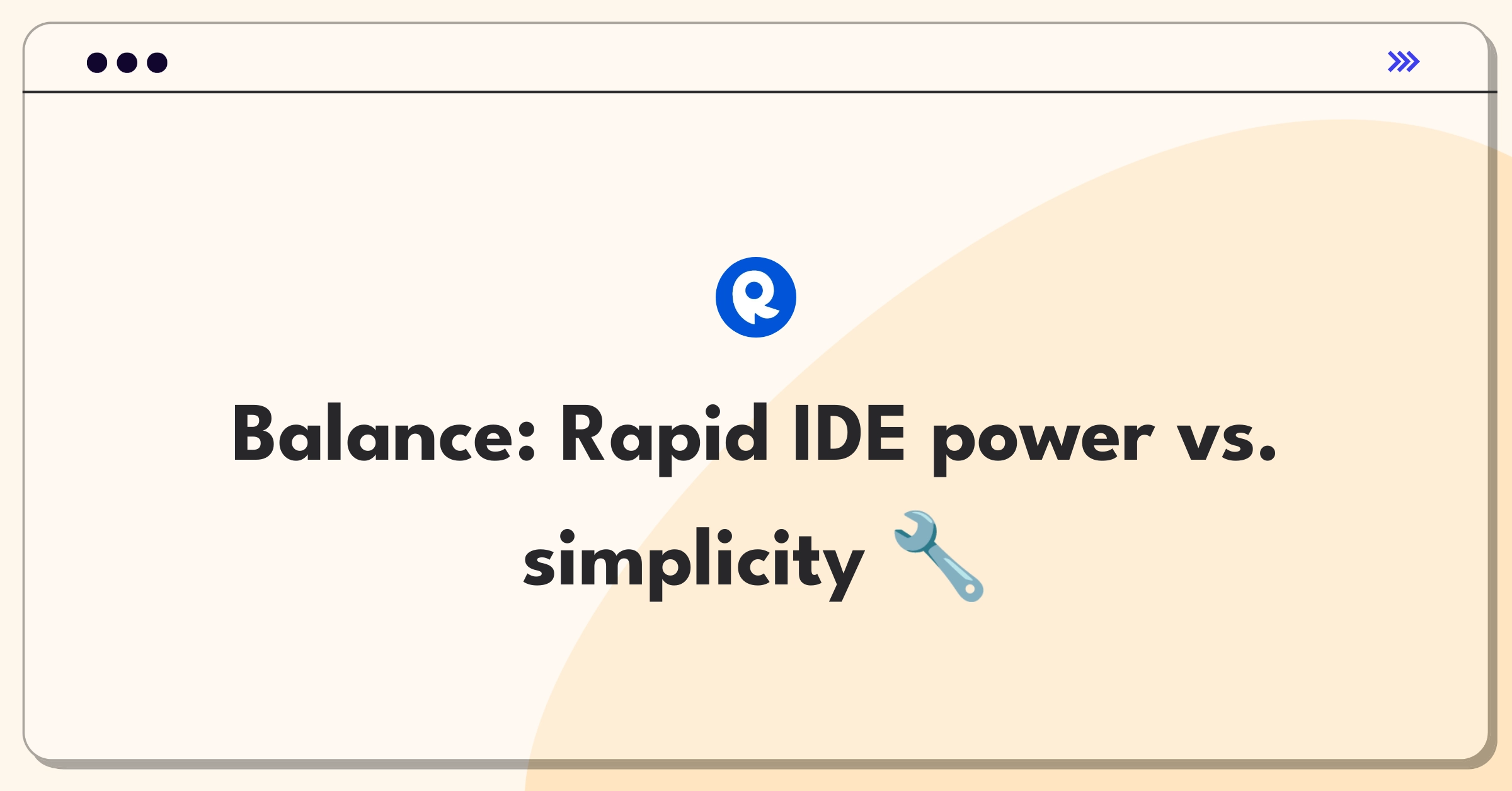 Rapid IDE Feature Complexity | Product Trade-Off Interview - NextSprints