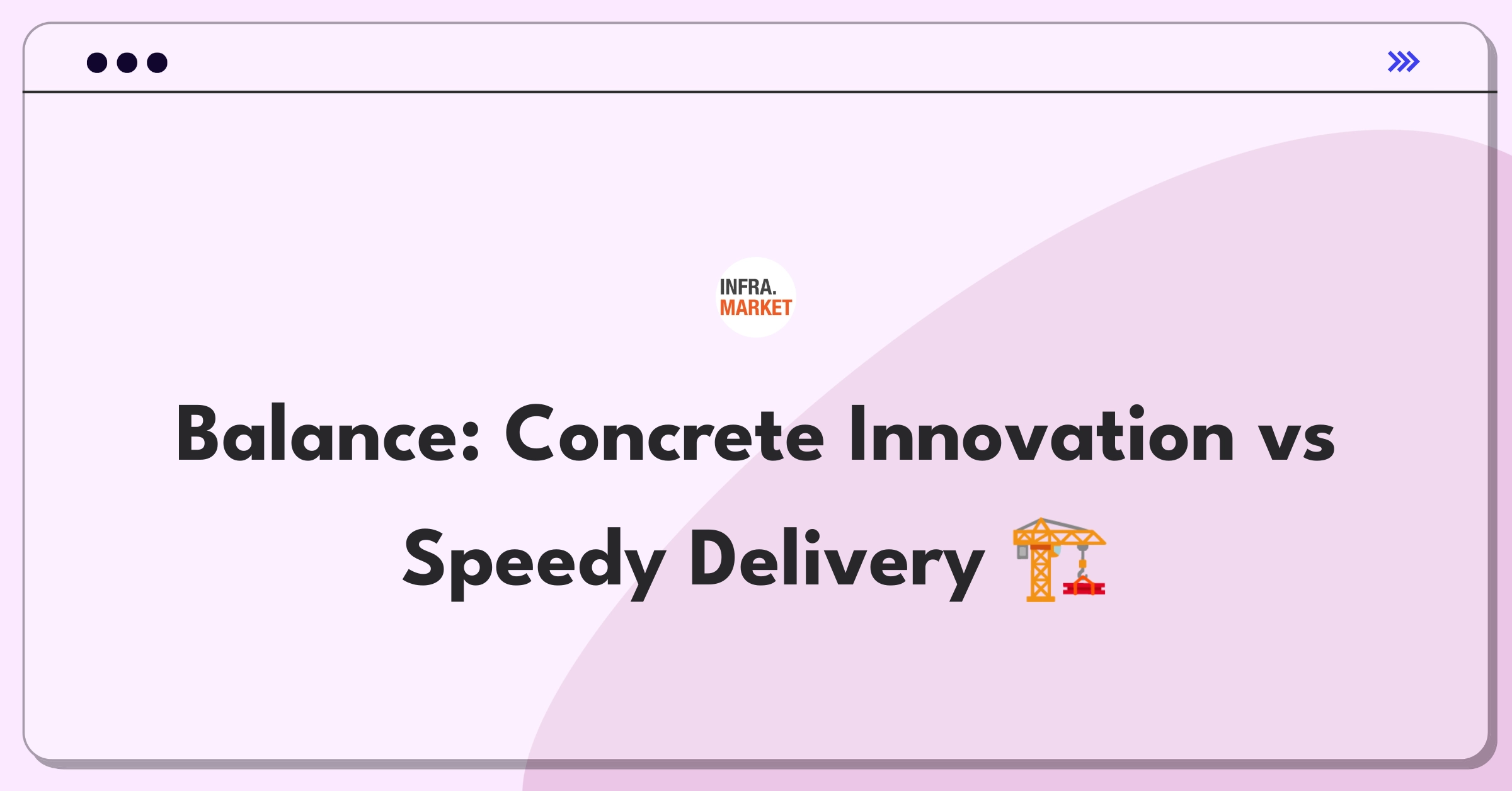 Infra.Market Product Expansion vs Delivery | Trade-Off Case - NextSprints