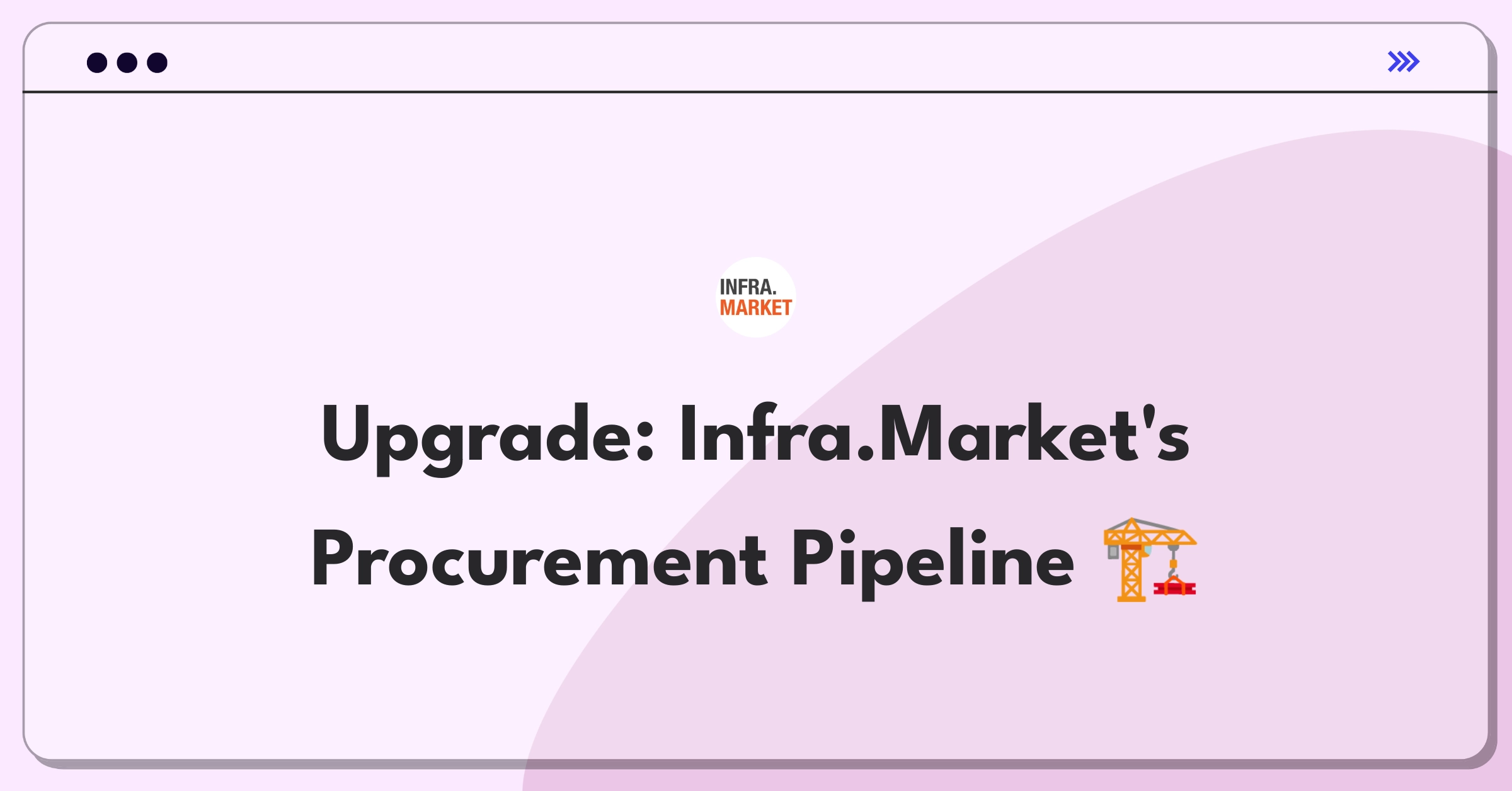 Infra.Market Procurement Streamlining | Product Improvement Case ...
