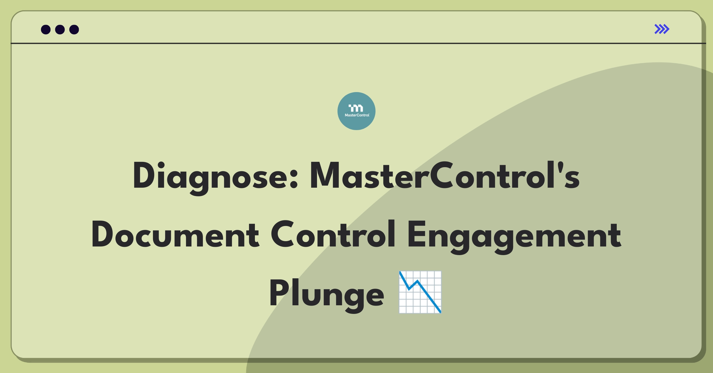 MasterControl Engagement Drop | Product RCA Interview - NextSprints