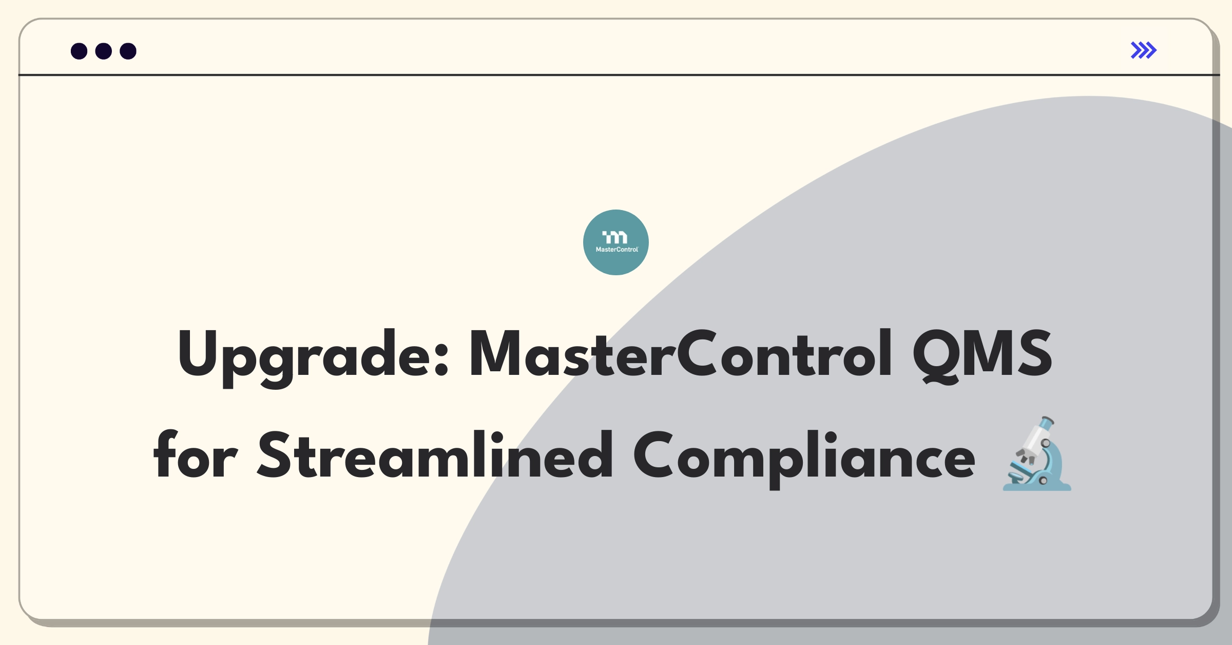 MasterControl QMS Improvement | Product Strategy Interview - NextSprints