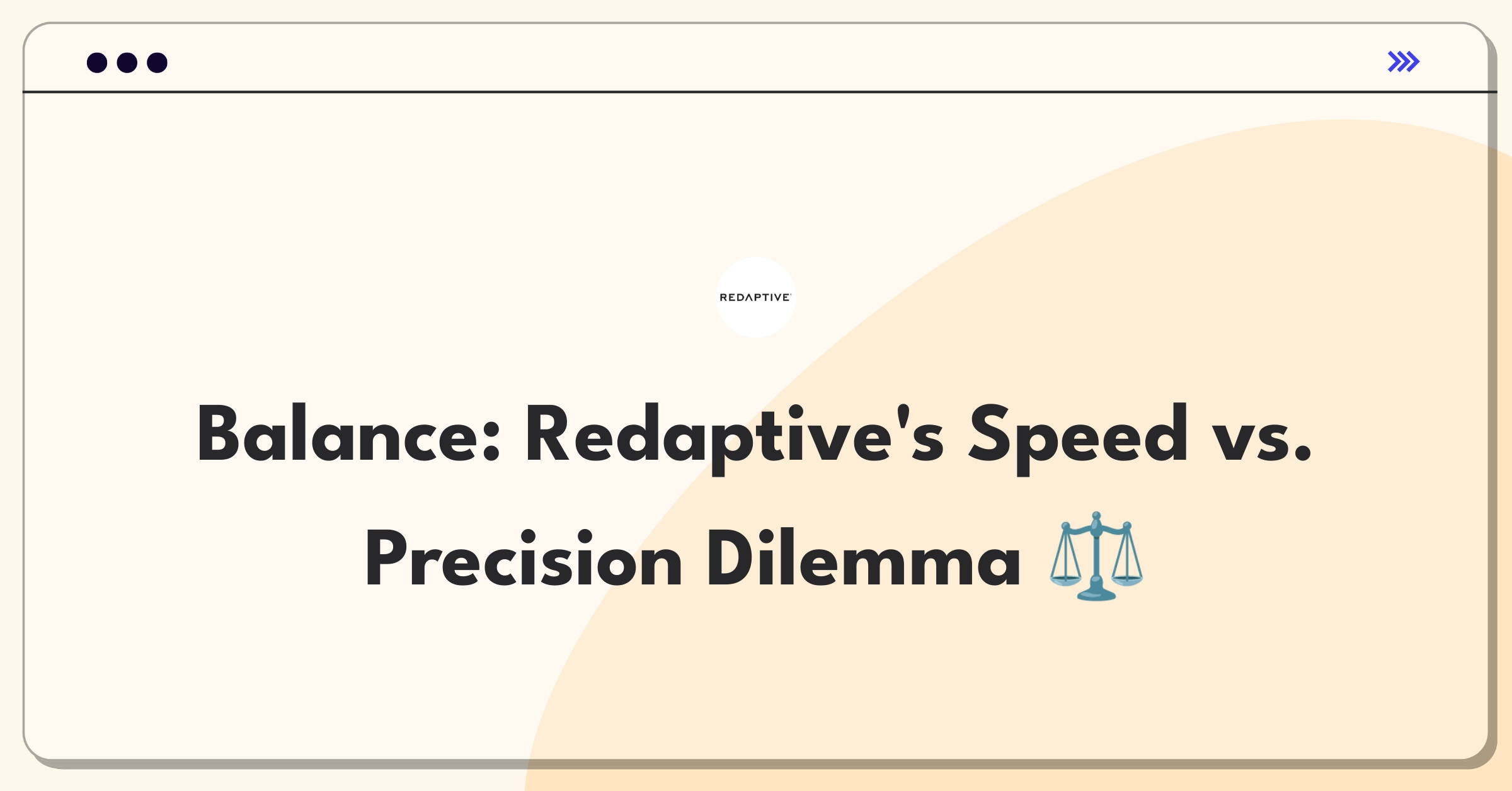 Redaptive Energy Audit Tradeoff | Product Strategy Interview - NextSprints