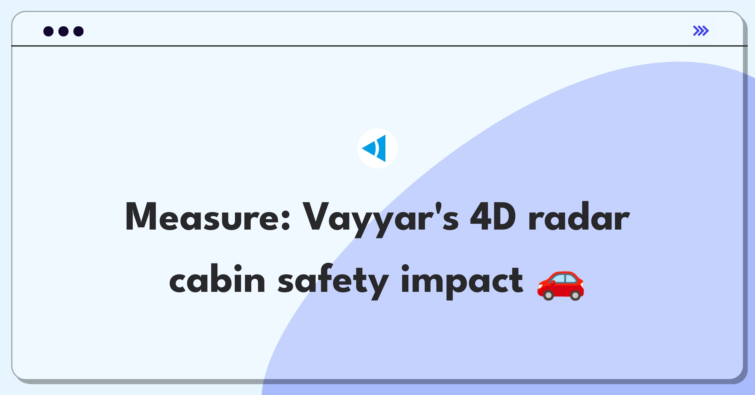 Vayyar 4D Radar Success Metrics | Product Analytics Interview - NextSprints