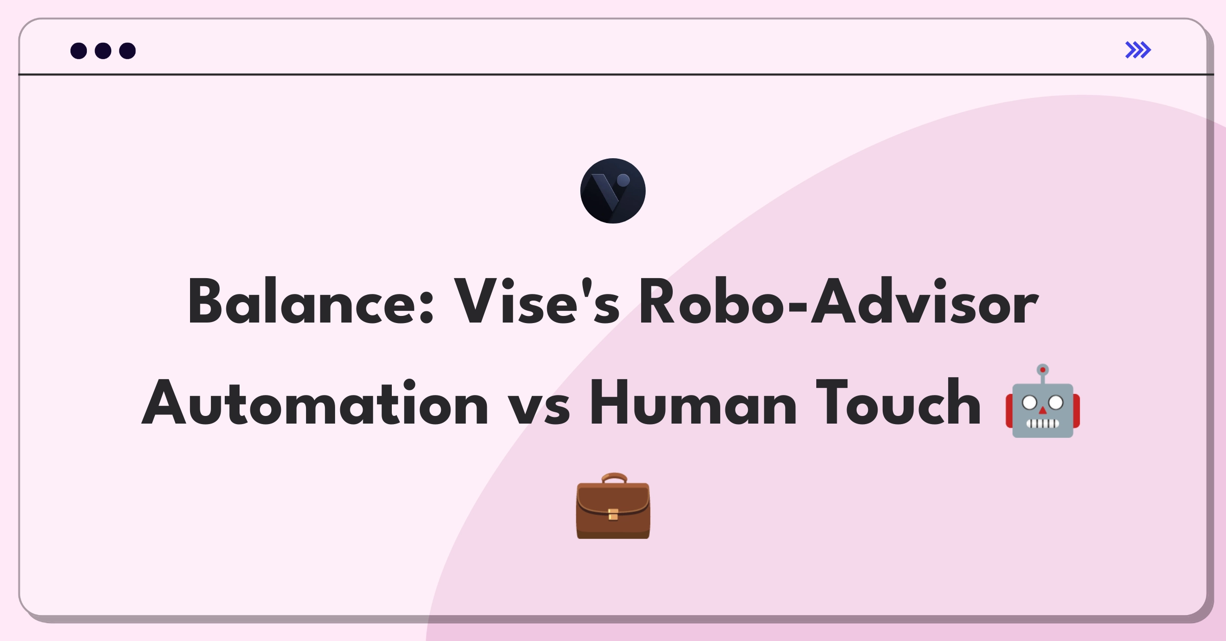 Vise Automation vs Control | Product Trade-Off Interview - NextSprints