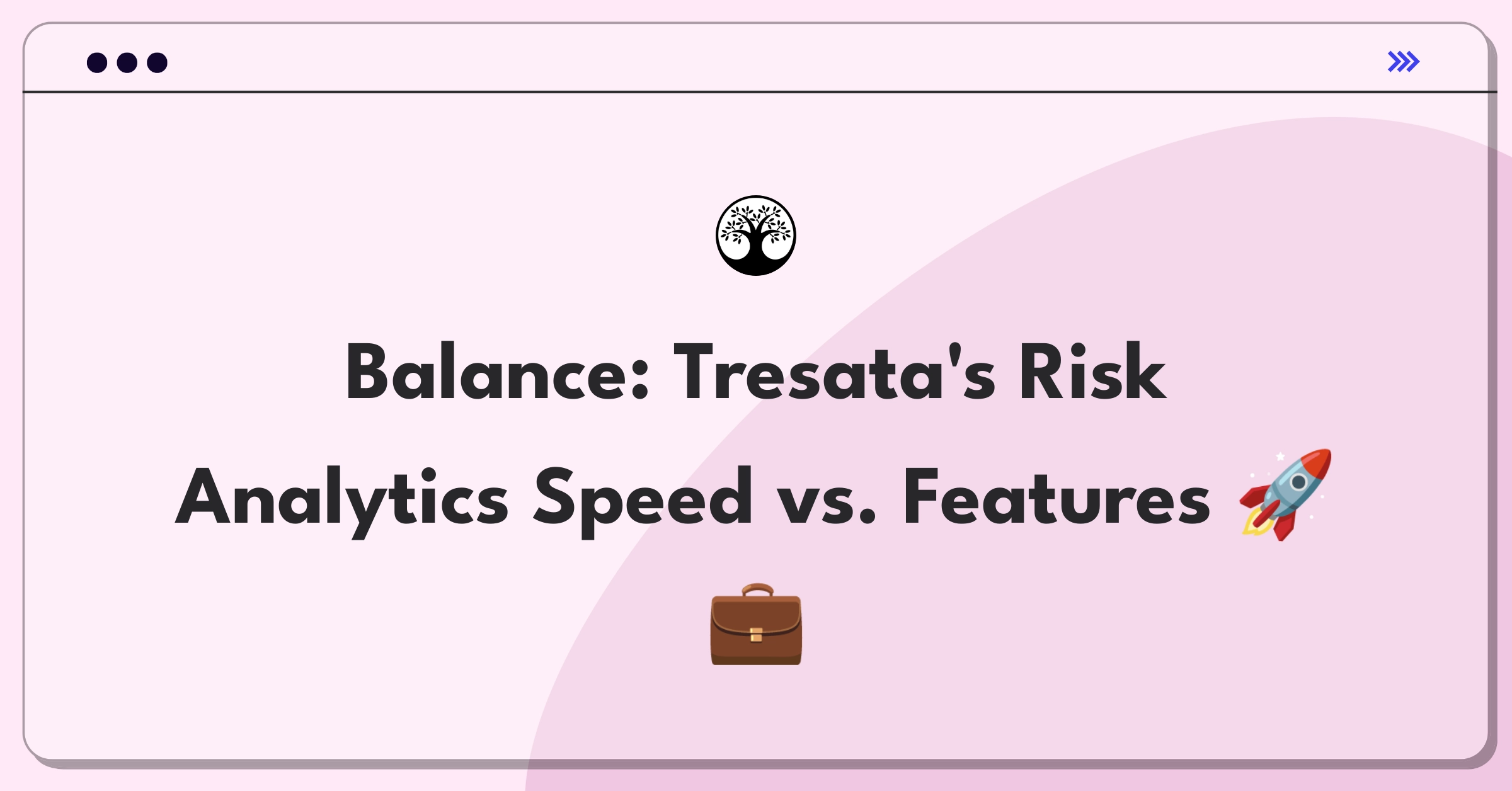 Tresata Risk Analytics Tradeoff | Product Strategy Interview - NextSprints