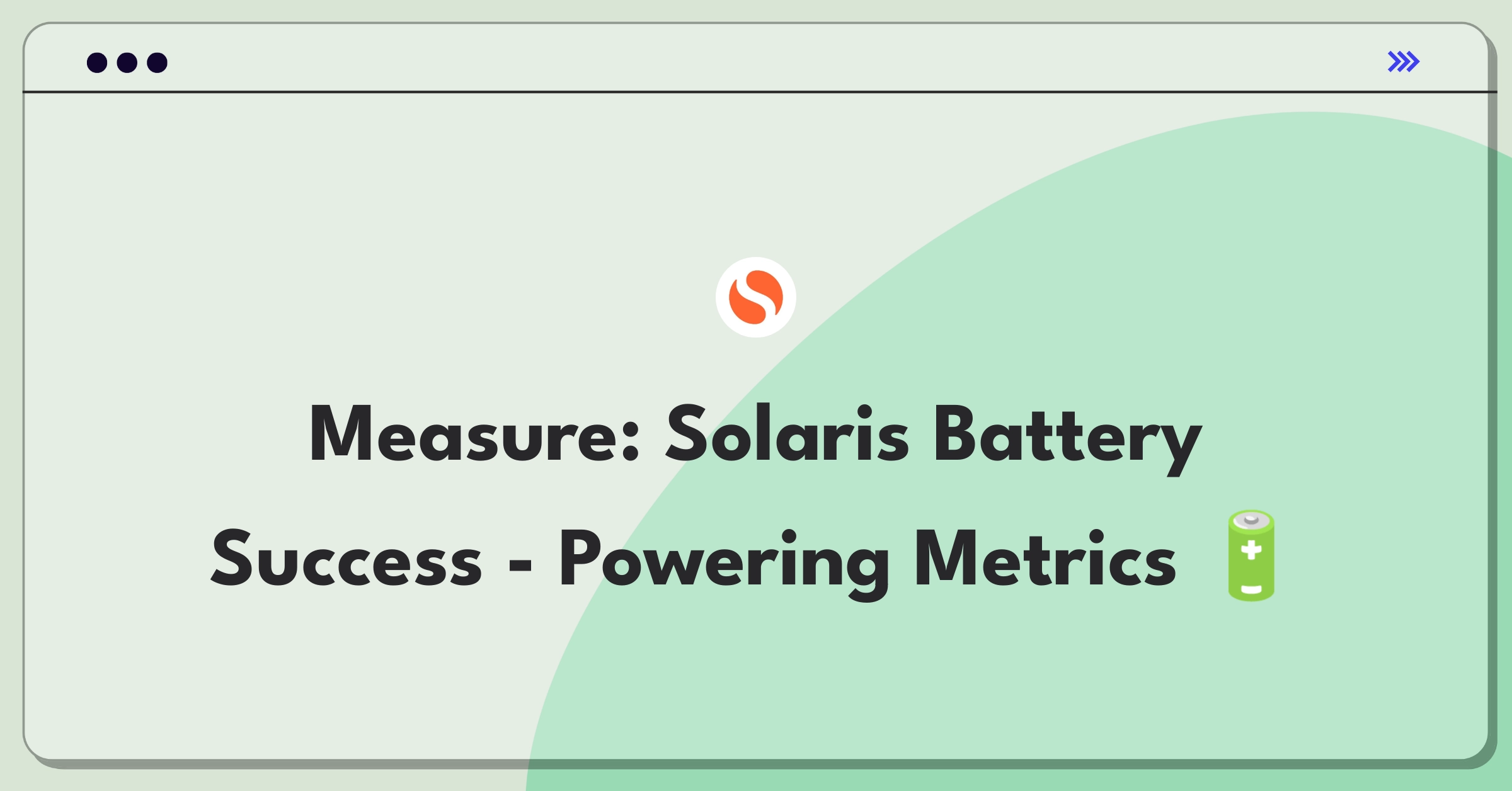 Solaris Battery Success Metrics | Product Analytics Interview - NextSprints