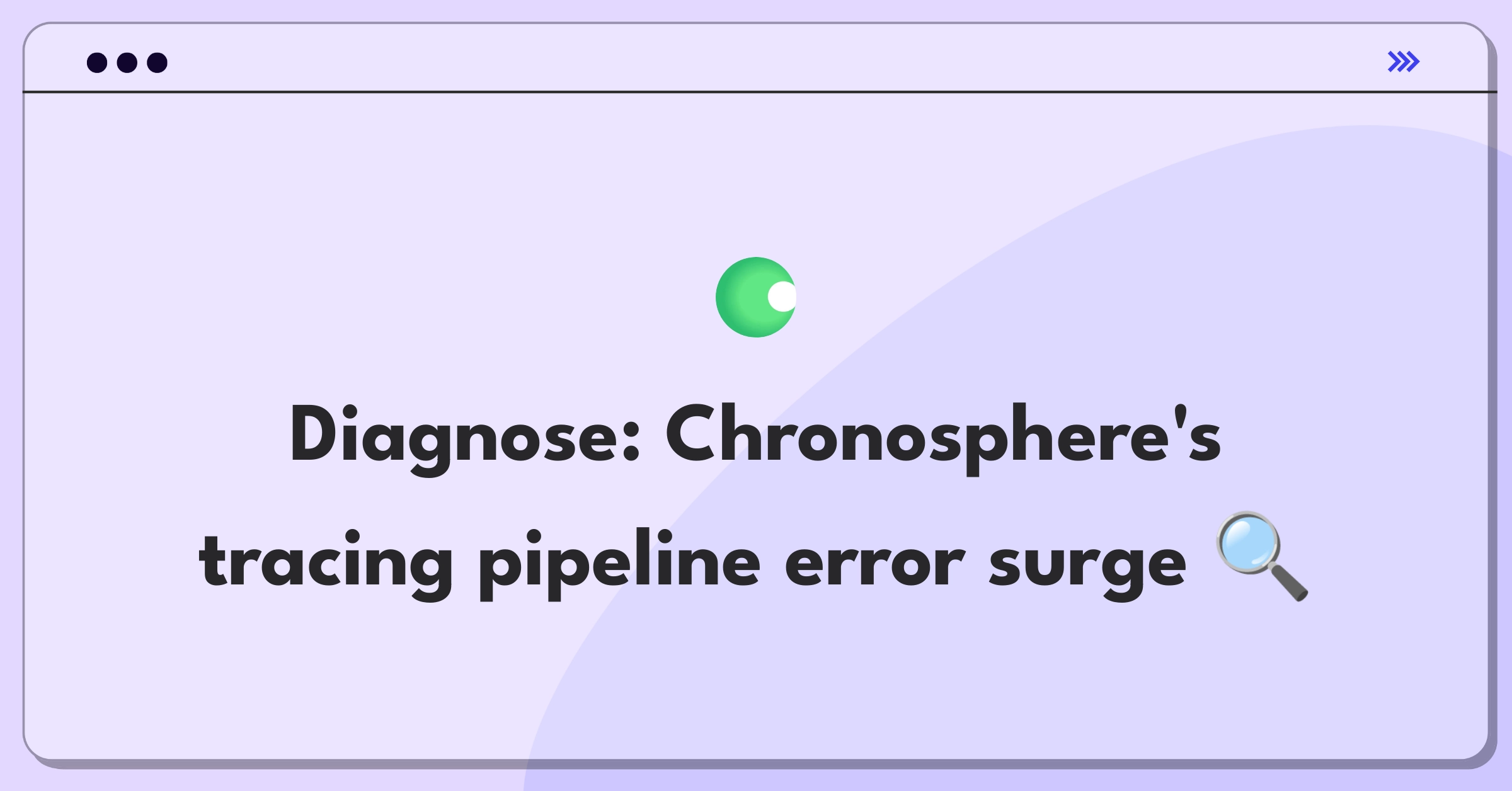 Chronosphere Tracing Error Spike | RCA Product Interview - NextSprints