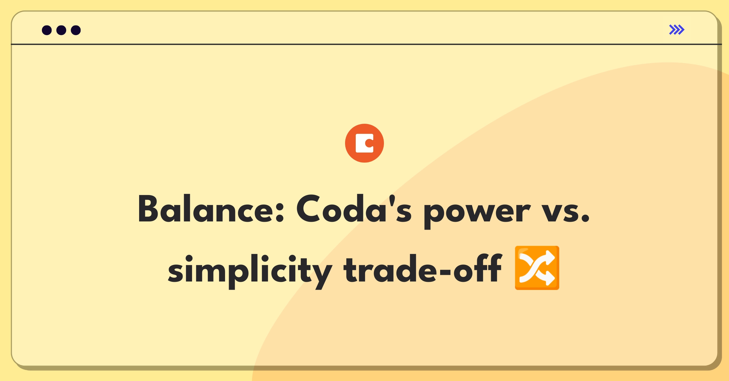 Coda Feature Prioritization | Product Trade-Off Interview - NextSprints