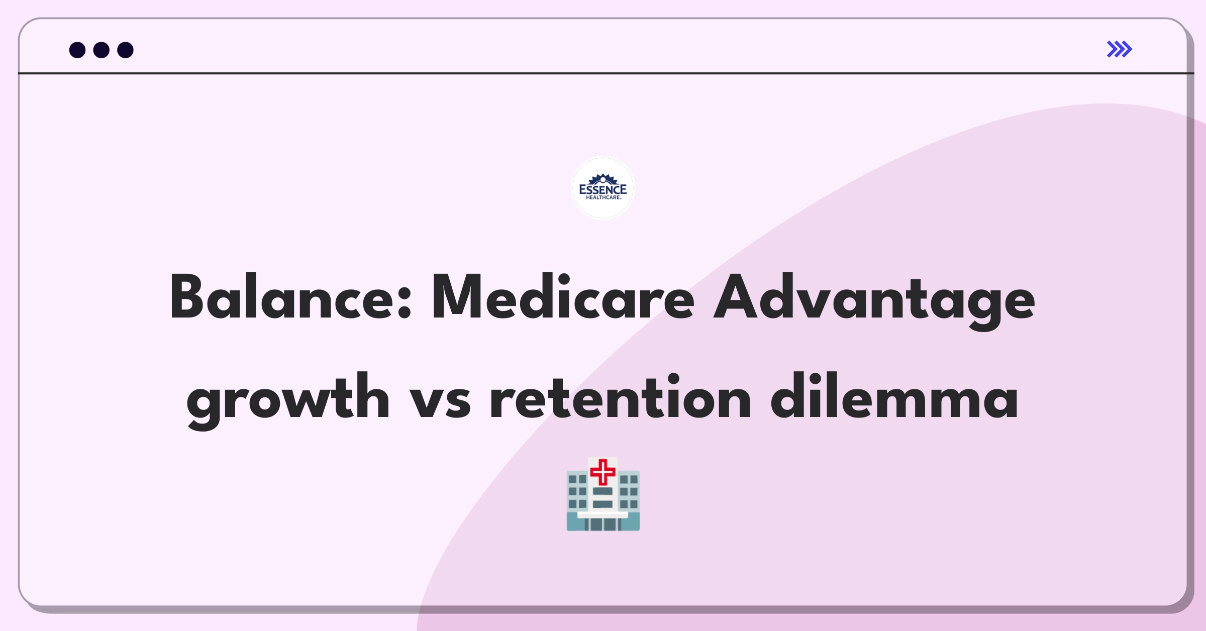 Essence Healthcare Growth vs Retention | Product Trade-Off Case ...