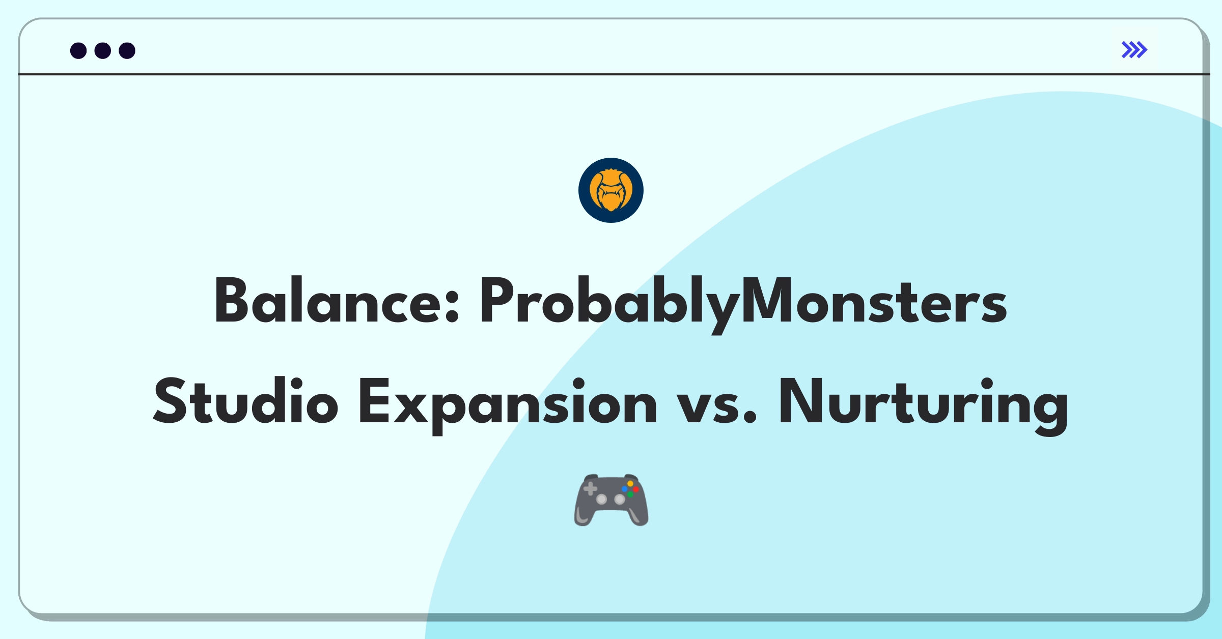 ProbablyMonsters Studio Growth | Product Trade-Off Interview - NextSprints